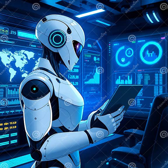 AI-Powered Robots in Cyber Operations Stock Image - Image of aipowered ... AI-Powered Robots in Cyber Operations Stock Image - Image of aipowered ...