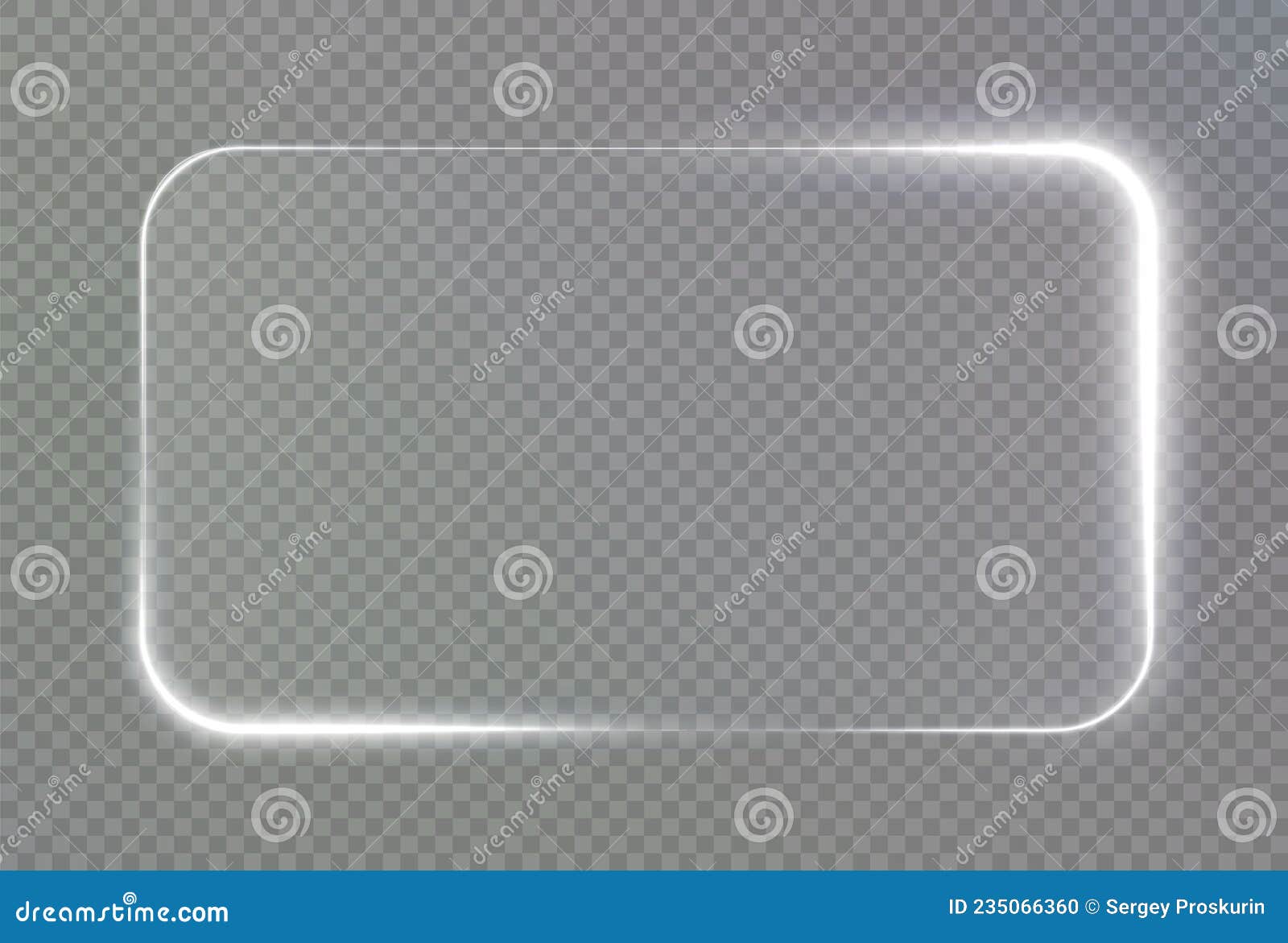 Collection of Futuristic Hud Light White Frame. PNG Technological ...