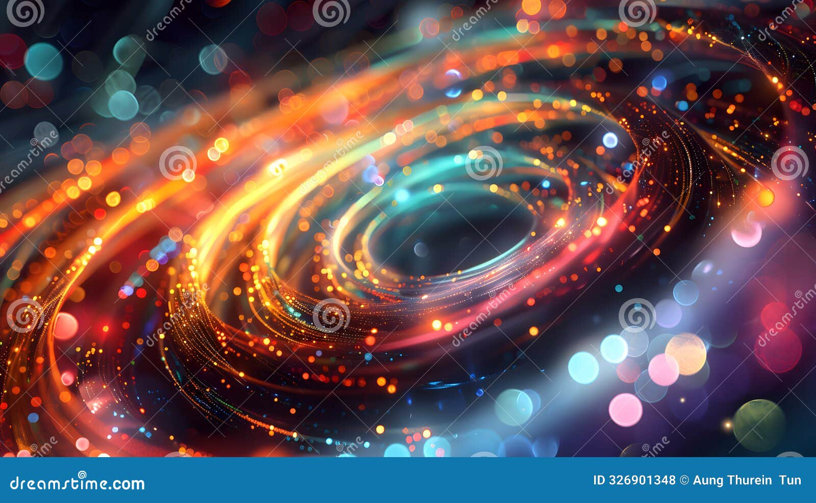 A Collection of Galaxies As an Abstract Wallpaper with Infinite Stars ...