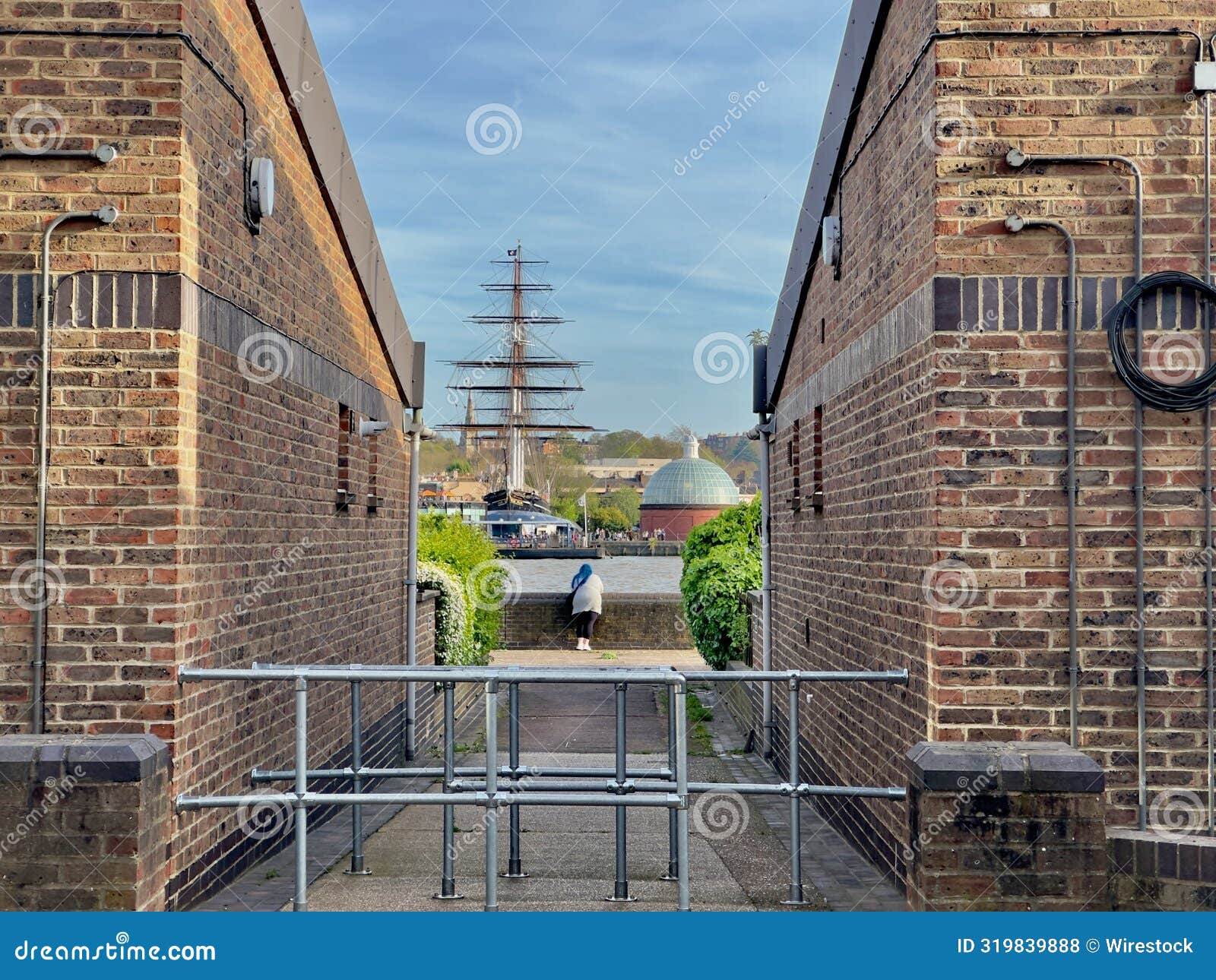 A Set of Gates that are in Front of a Building Editorial Stock Photo ...