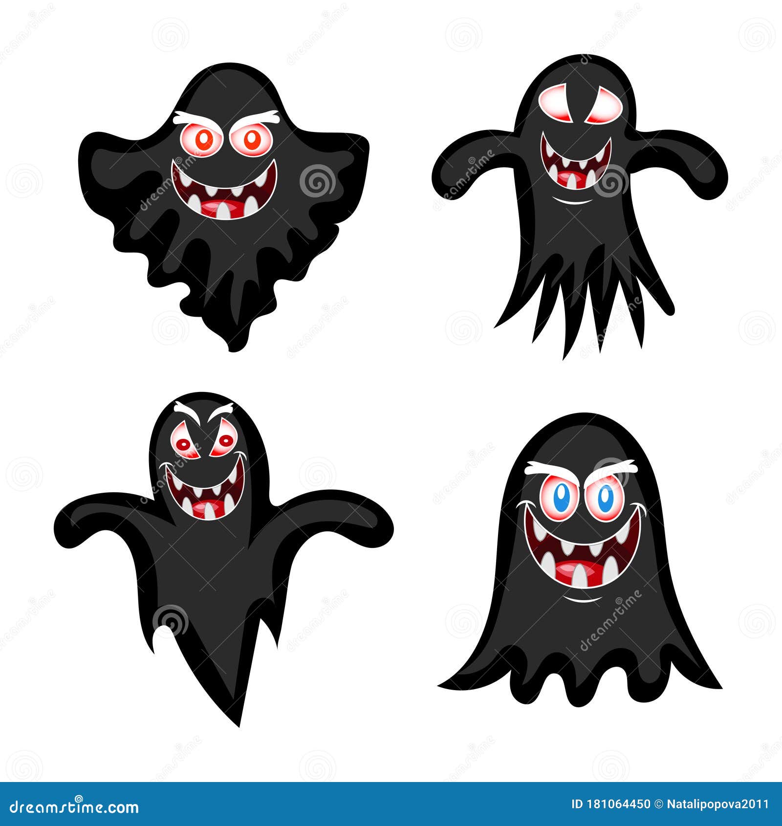 Monsters Cute Goblins And Gremlins Scary Aliens Halloween Funny