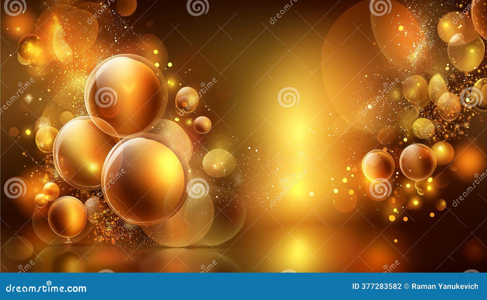 Two Transparent Spheres In A Modern, Abstract Space Royalty-Free Stock ...