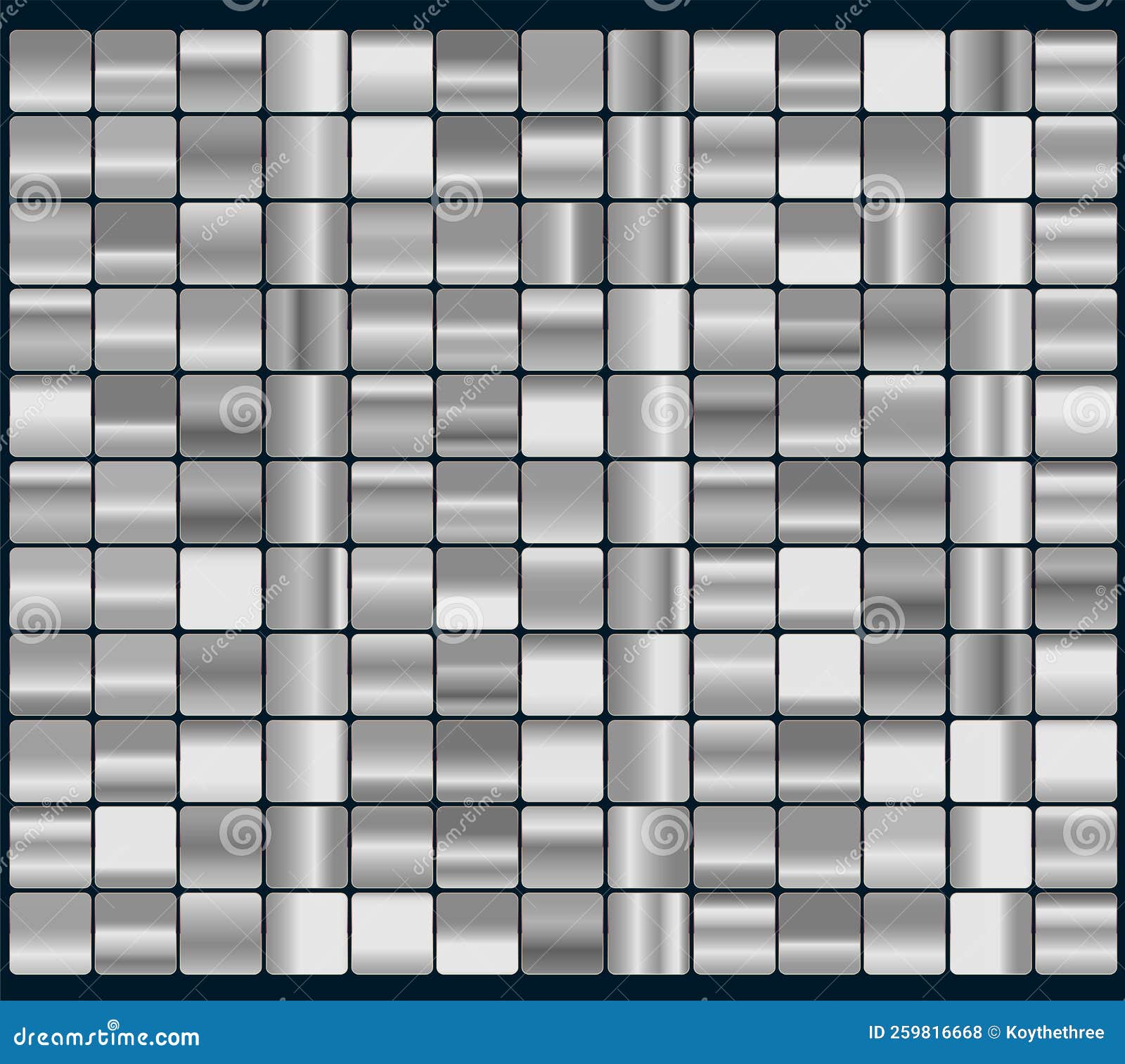 The Collection Gradients Grey Color Swatch for Creative Background ...