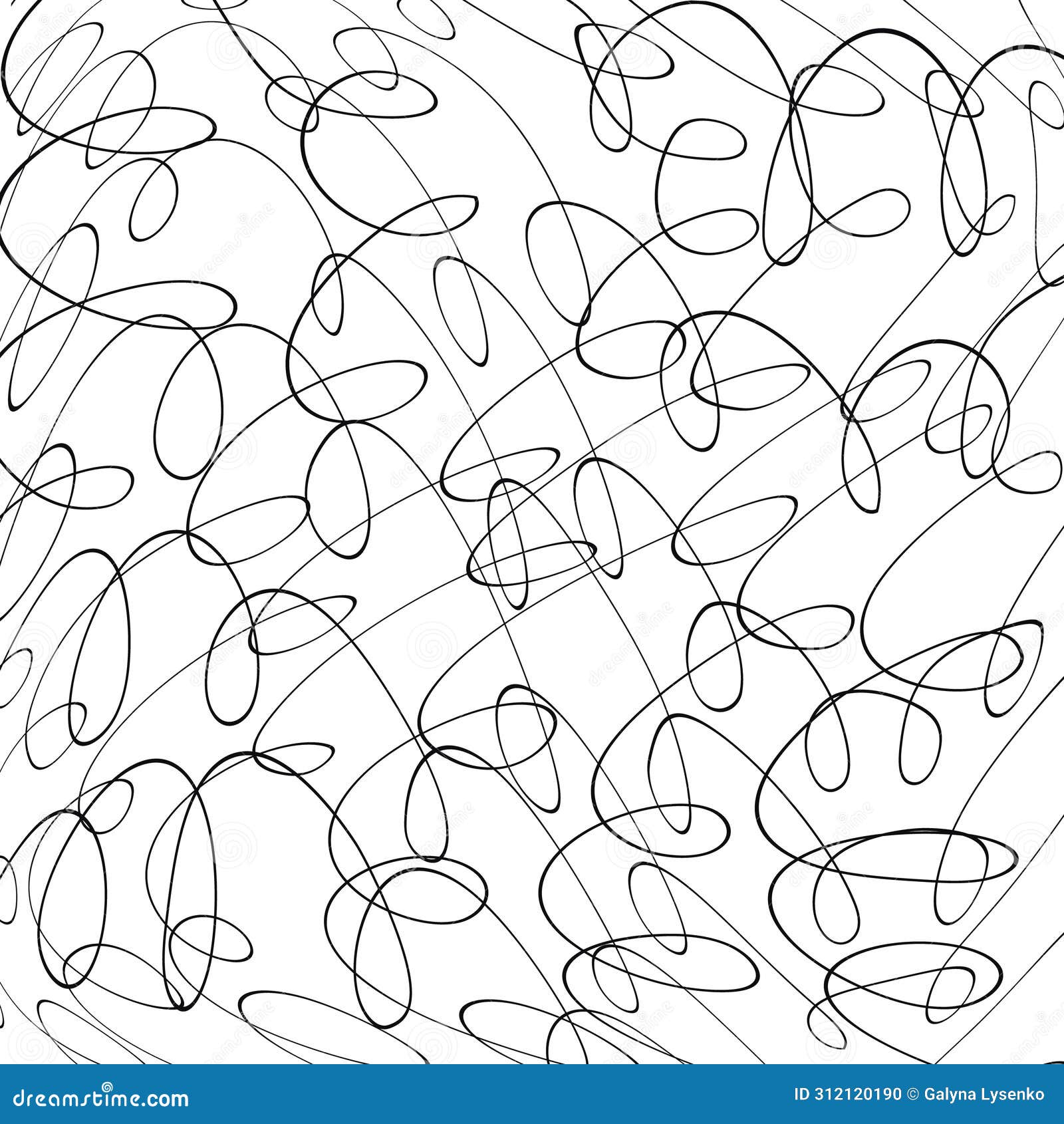 Collection of Hand Drawn Line Textures. Includes Vector Scribbles, Grid ...