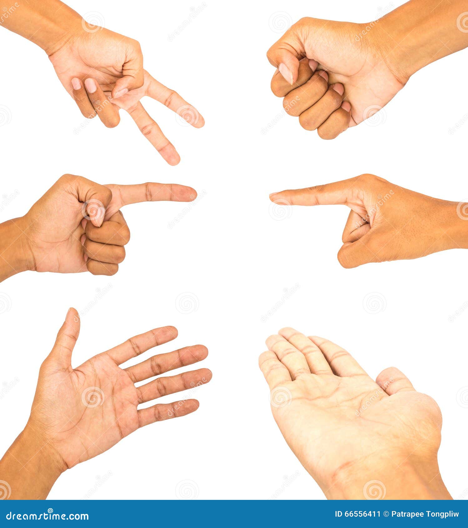 Collection of Hand Finger Symbol White Isolated Stock Image - Image of ...