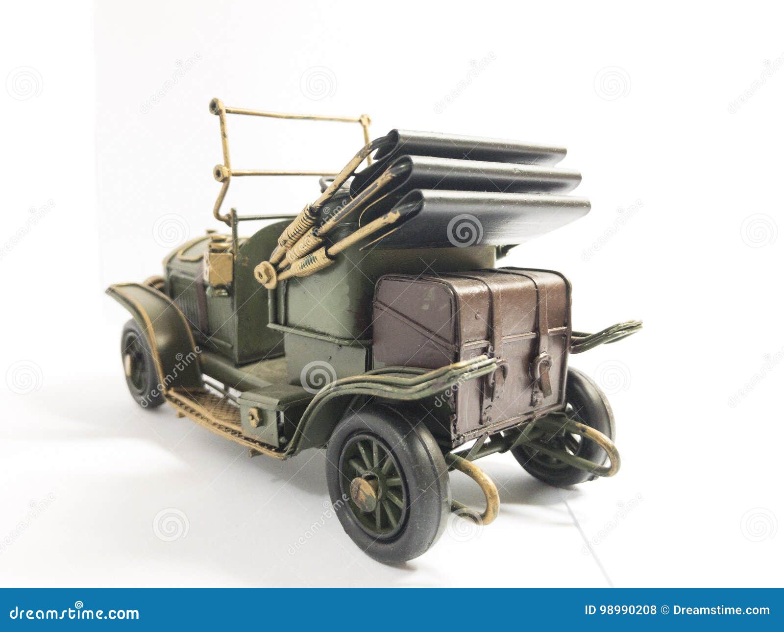 Antique car models stock photo. Image of engraving, collecting - 98990208