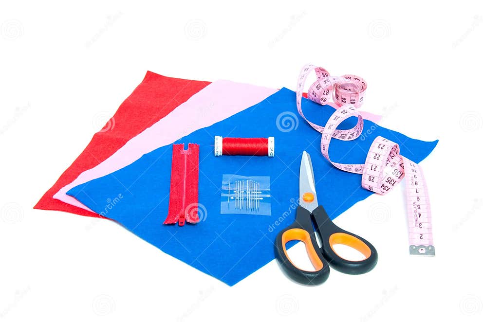 Collection of hobby items stock image. Image of scissors - 12000343