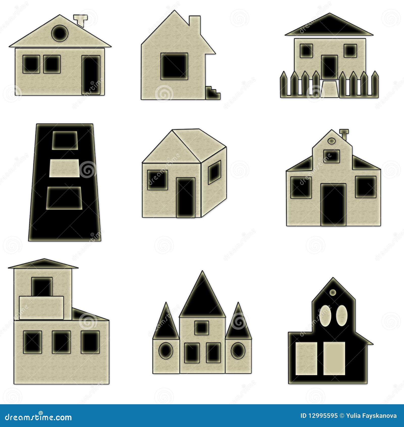 Collection of home logo stock illustration. Illustration of tech - 12995595