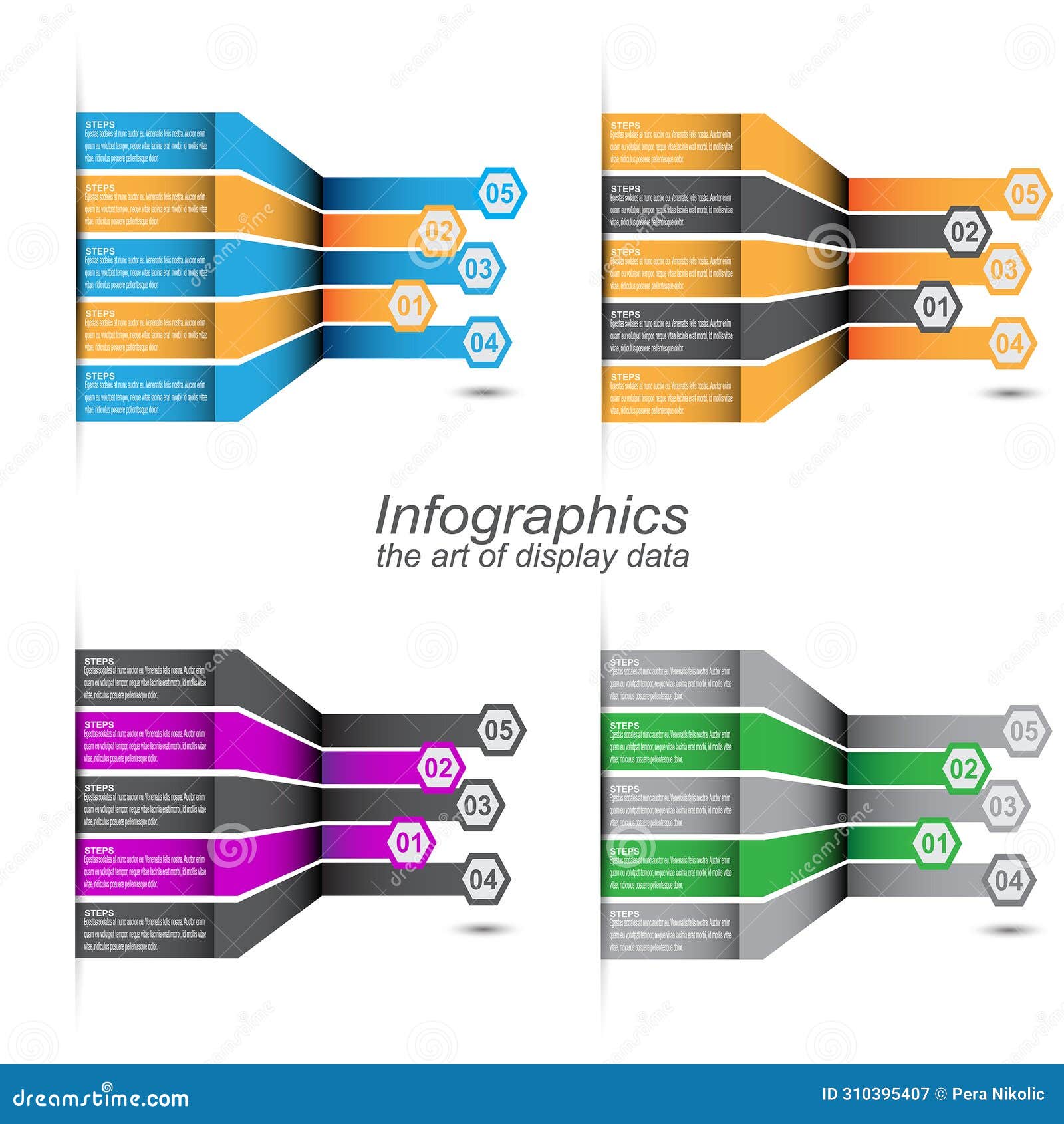 Infographic Template for Modern Data Visualization and Ranking and ...