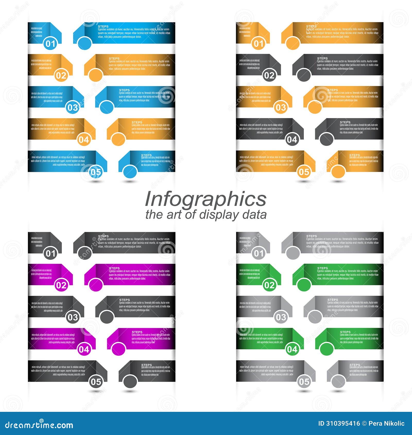 Infographic Template for Modern Data Visualization and Ranking and ...