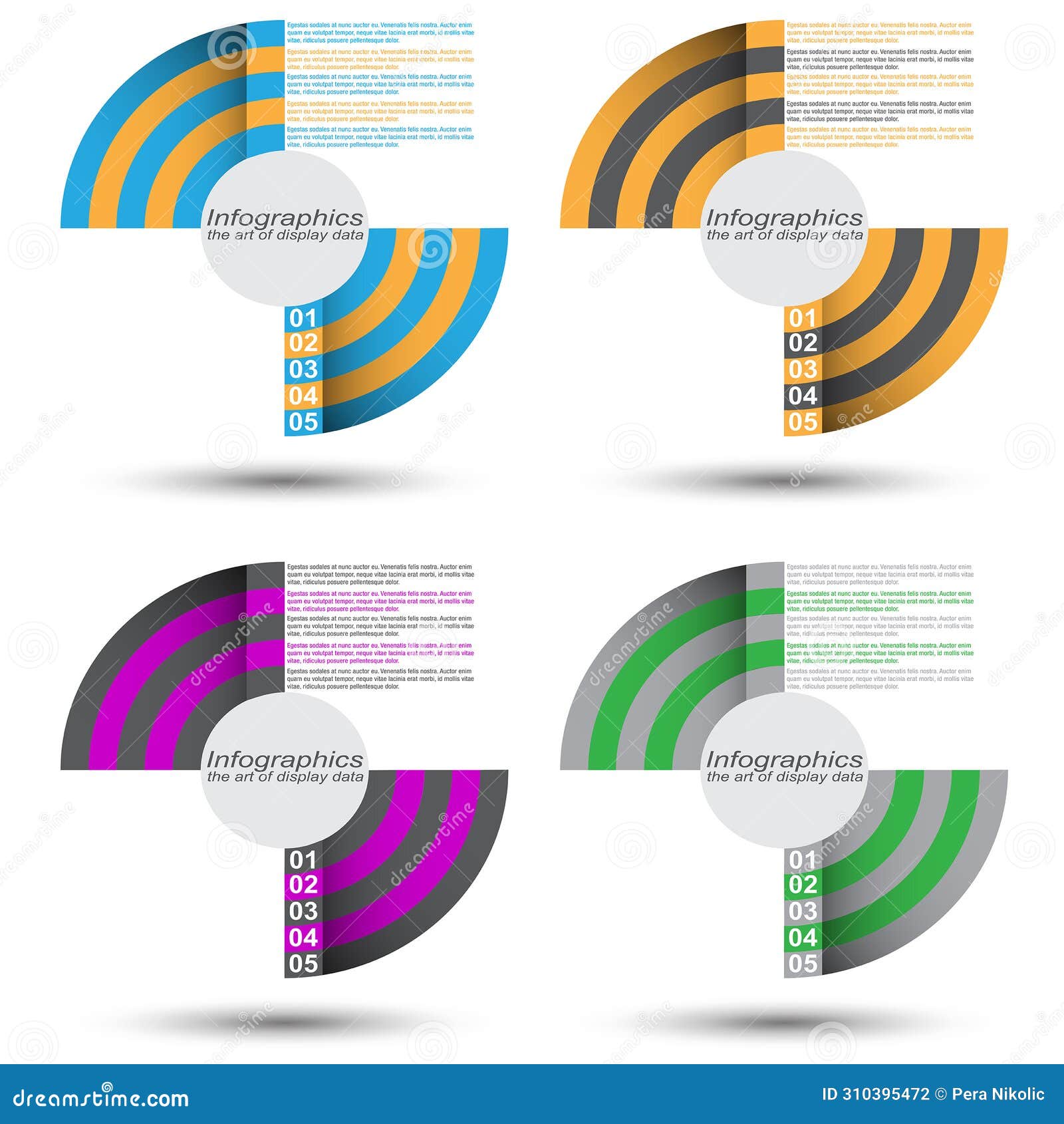 Infographic Template for Modern Data Visualization and Ranking and ...