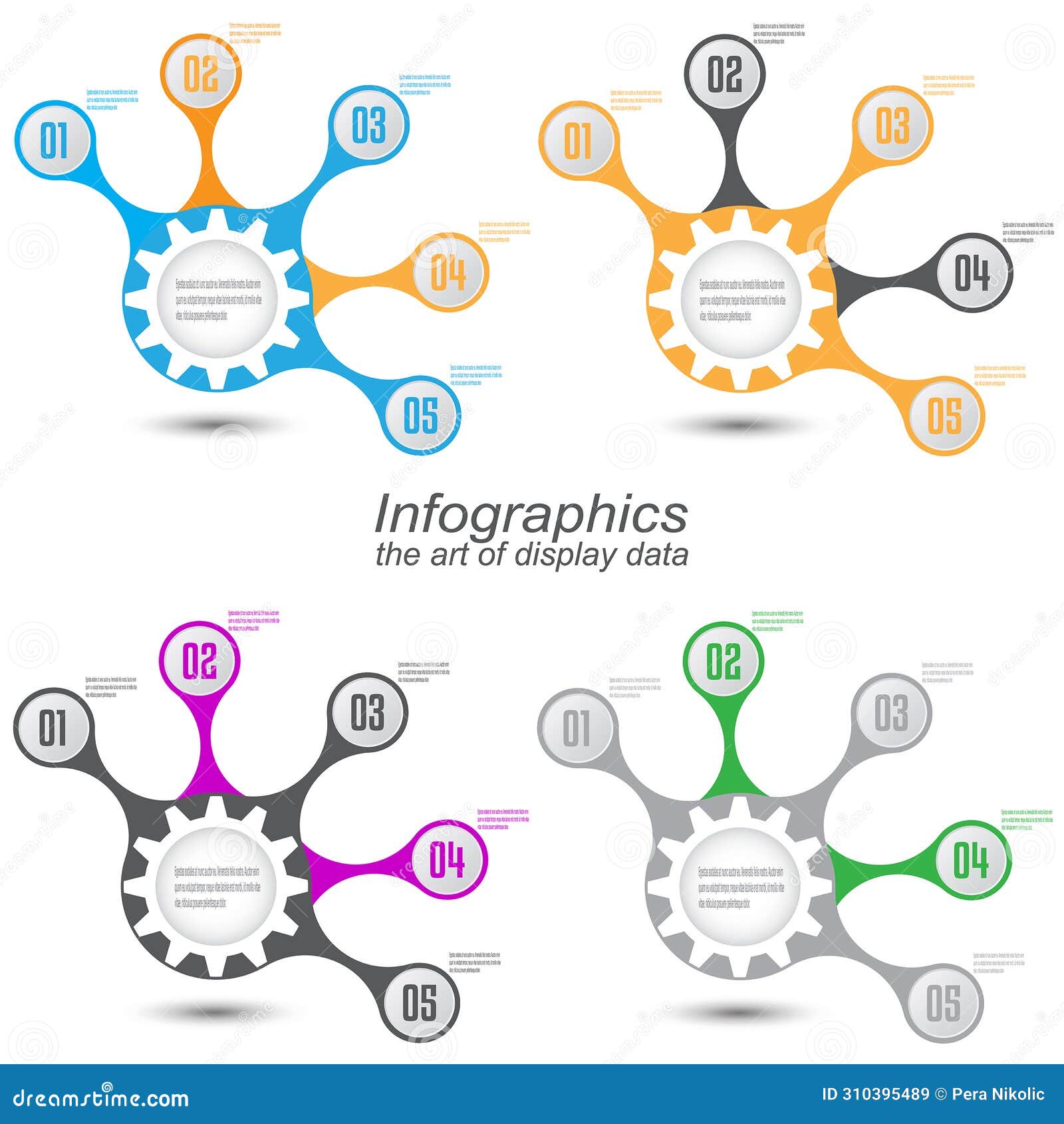 Infographic Template for Modern Data Visualization and Ranking and ...