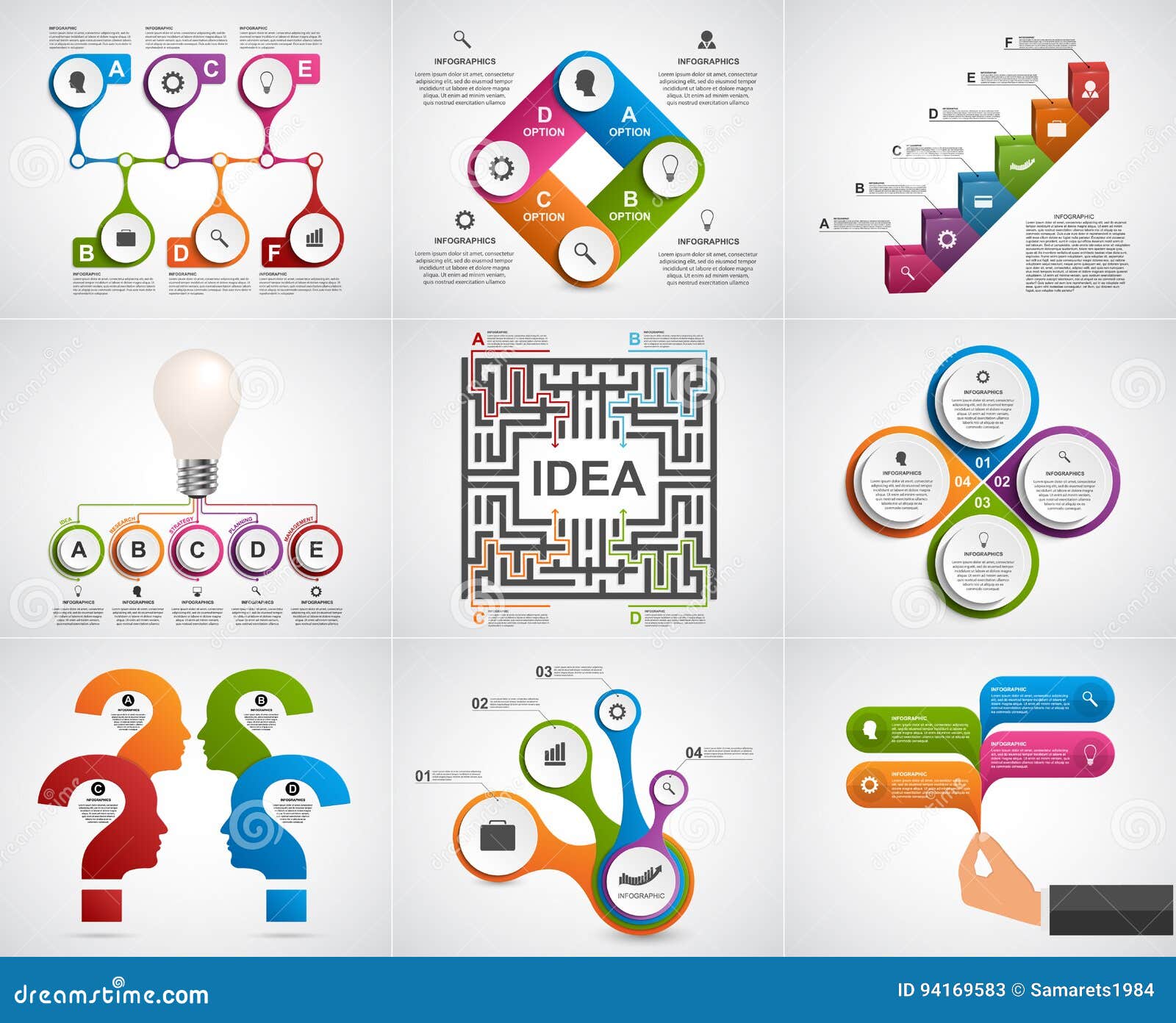 Collection Infographics. Design Elements. Infographics For Business ...