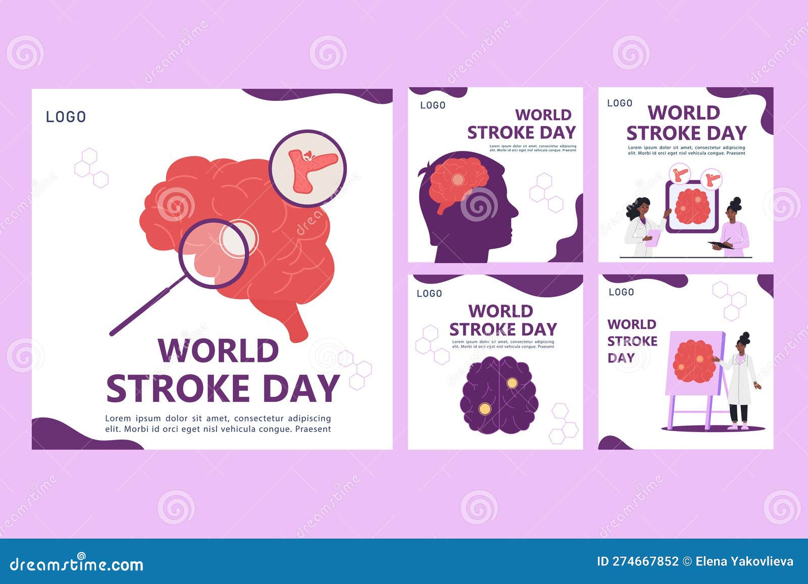 A Collection of Instagram Posts from World Stroke Day. Social Media ...