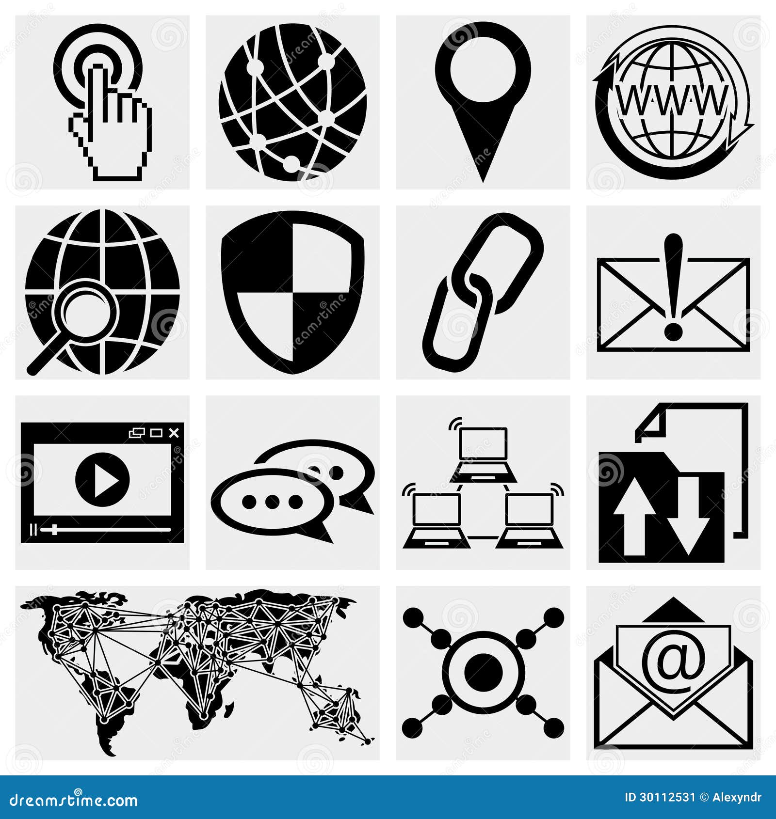 Internet Vector Icon Isolated On Transparent Background, Linear ...