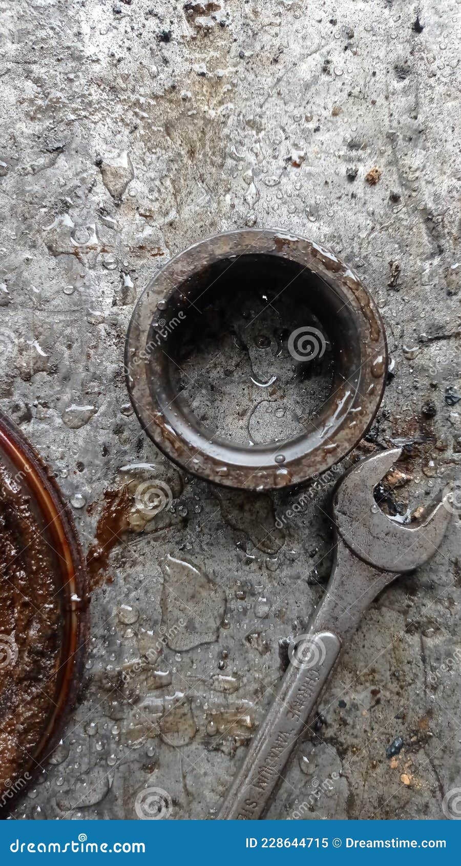 A Collection of Iron Exposed To Water Stock Image - Image of vehicle ...