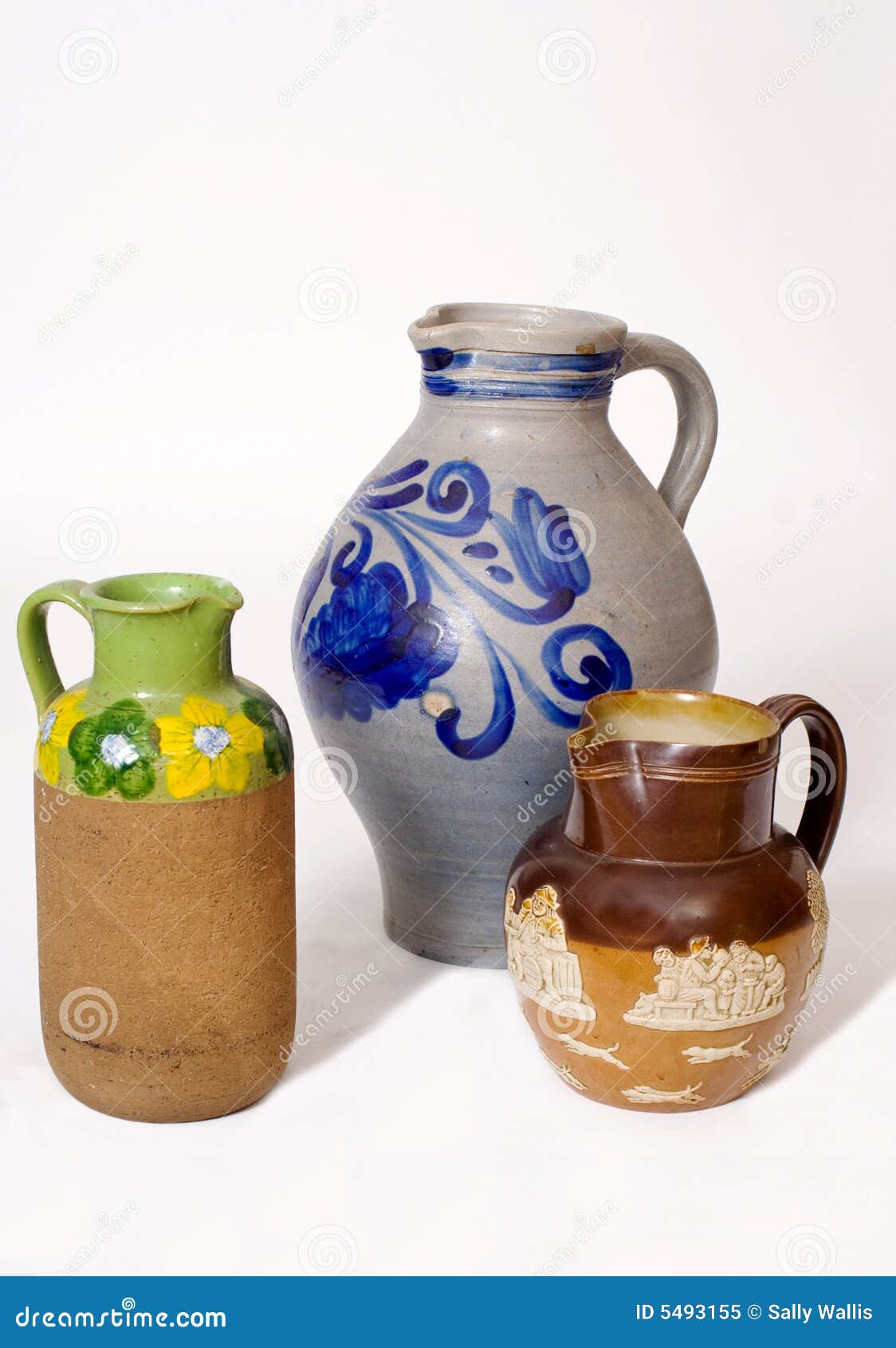 Collection of jugs stock image. Image of container, earthenware - 5493155