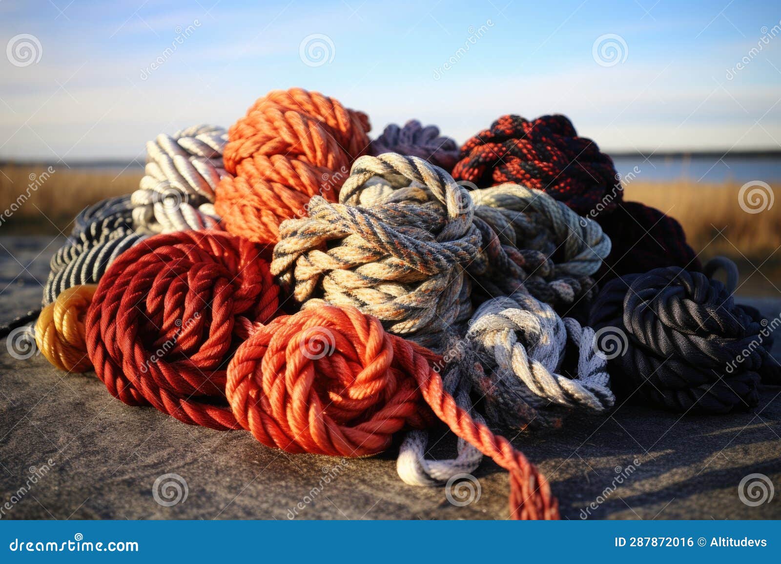 A Collection of Knots and Rope Techniques for Outdoor Use Stock ...
