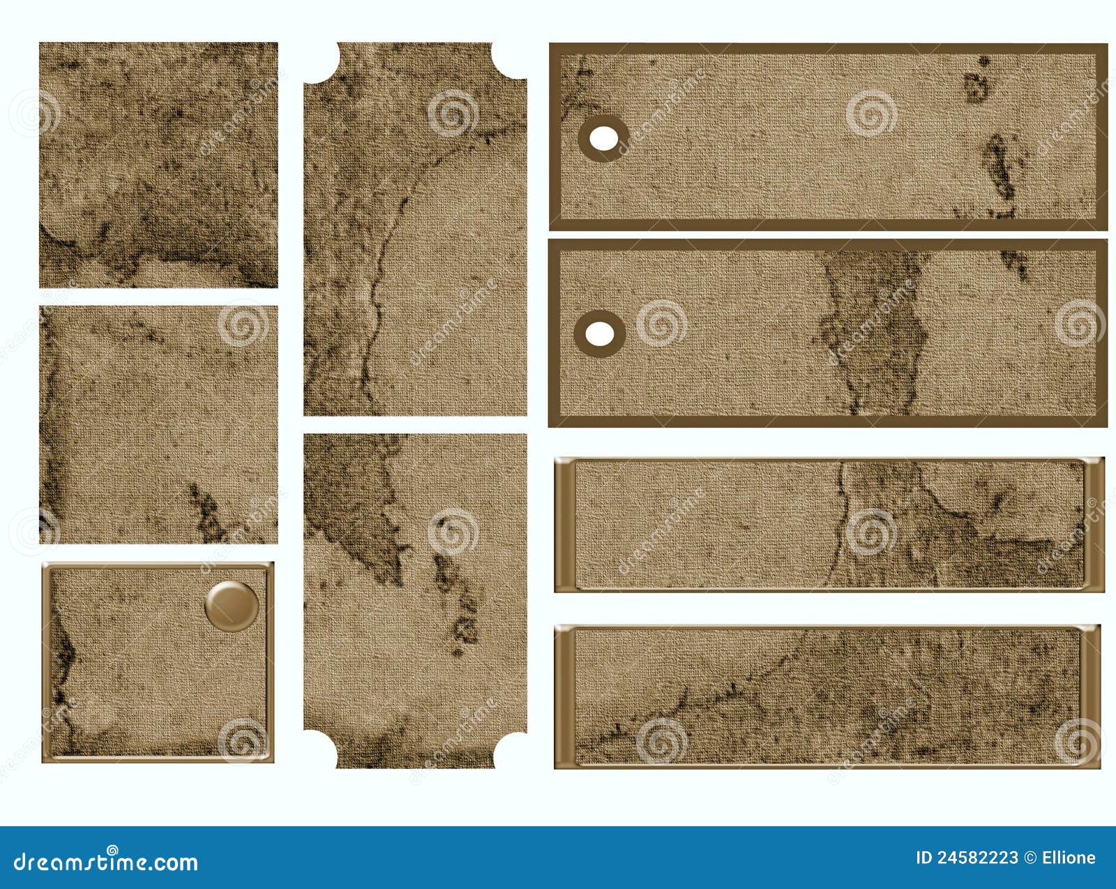 Collection labels. stock illustration. Illustration of commerce - 24582223