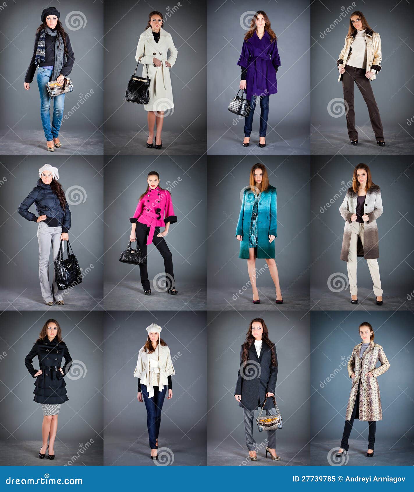 Collection lady s clothes stock image. Image of portrait - 27739785