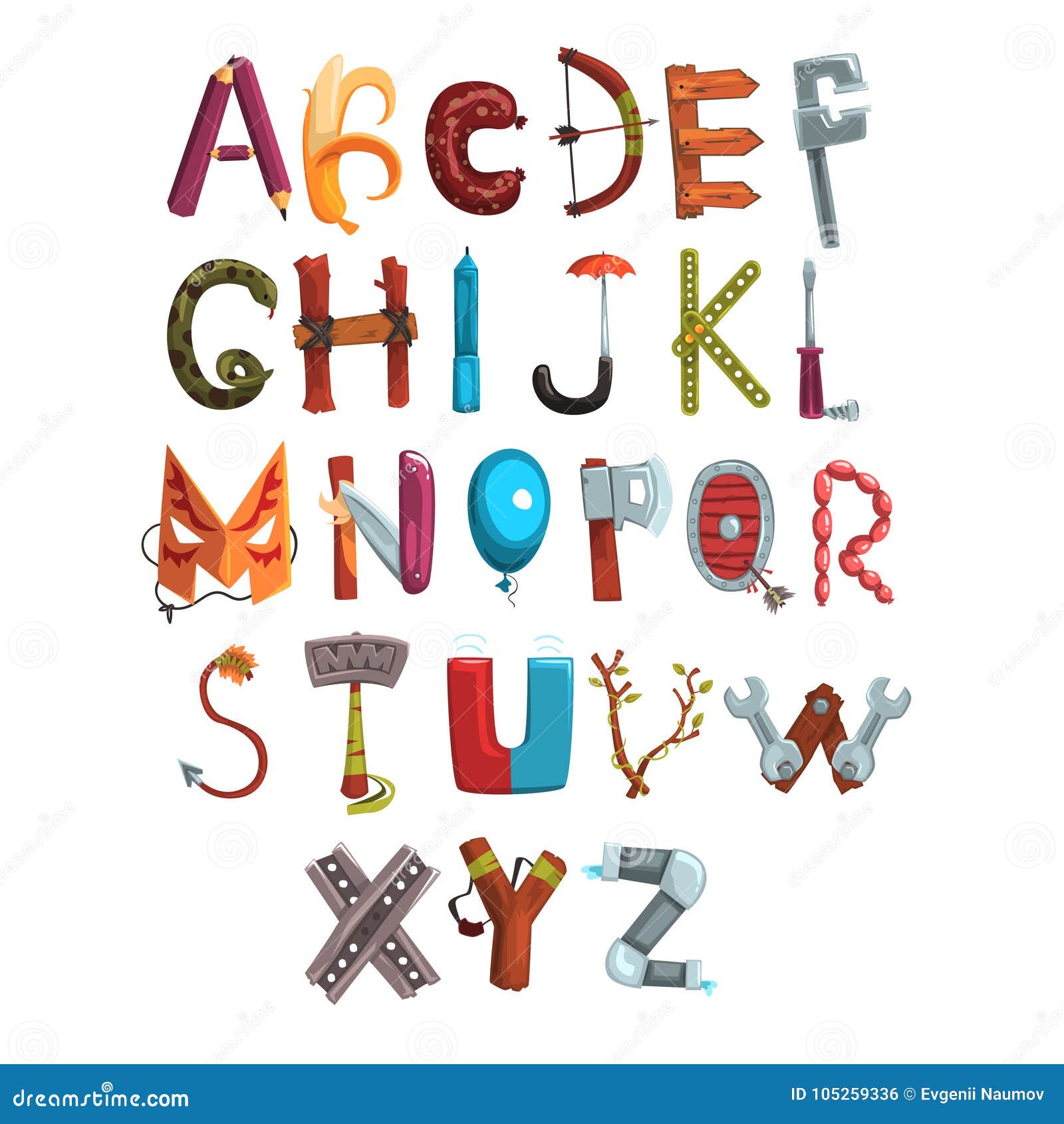 Creative Alphabet Letters