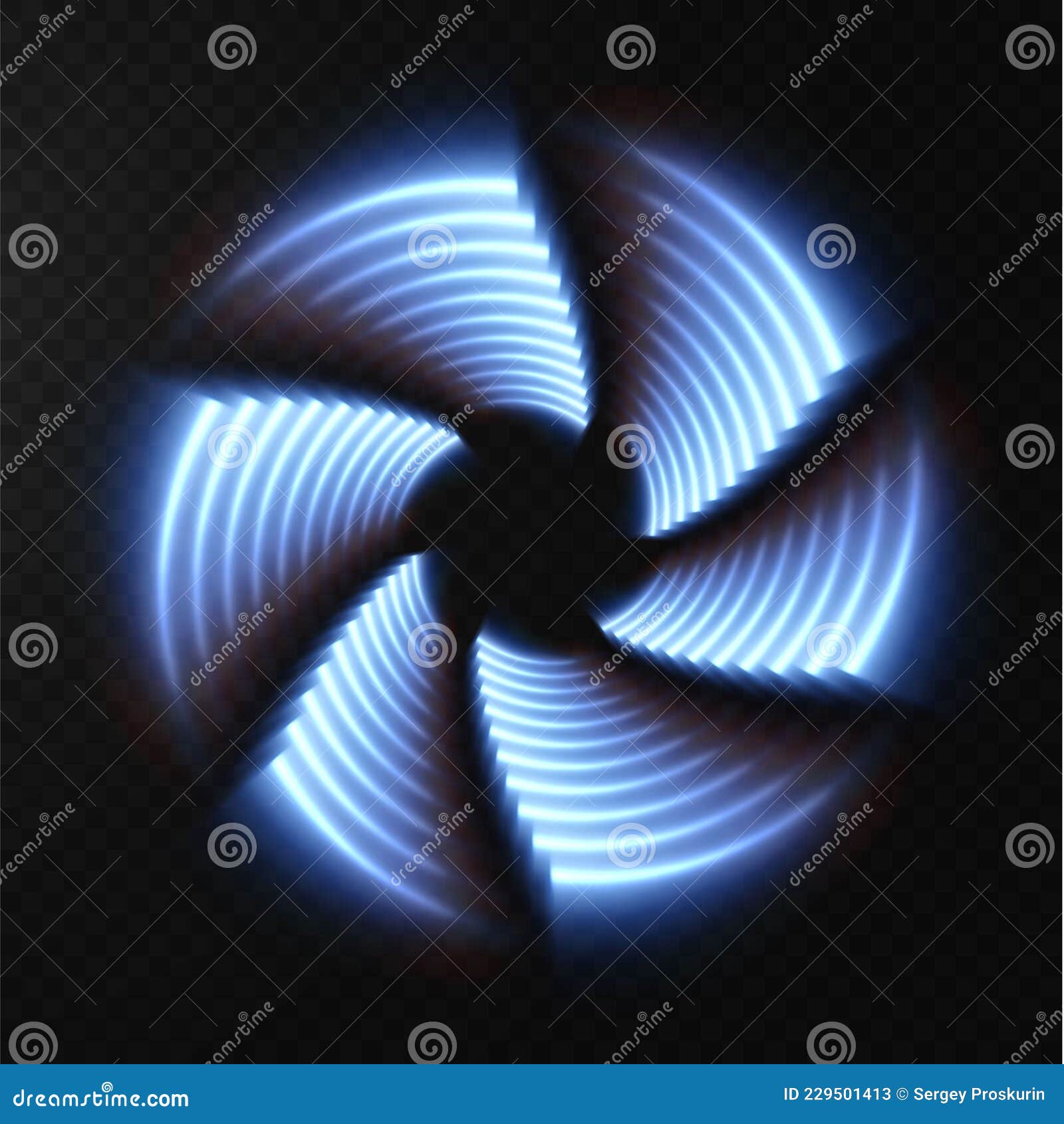 Collection of Light Blue Halftone Lines. Radial Blue Vector Lines of ...