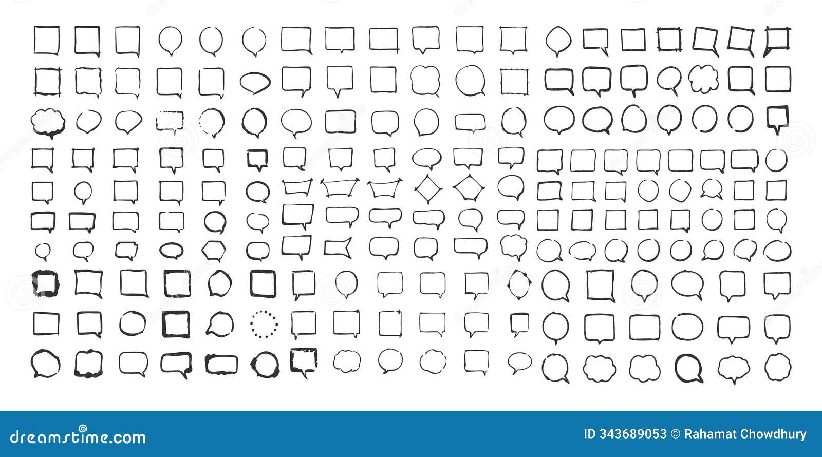 Blab Pop Art Comic Speech Bubbles Book Sound Effects Cartoon Vector ...