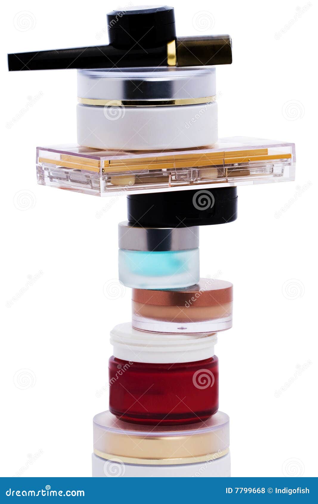 Collection of make-up stock photo. Image of black, healthy - 7799668