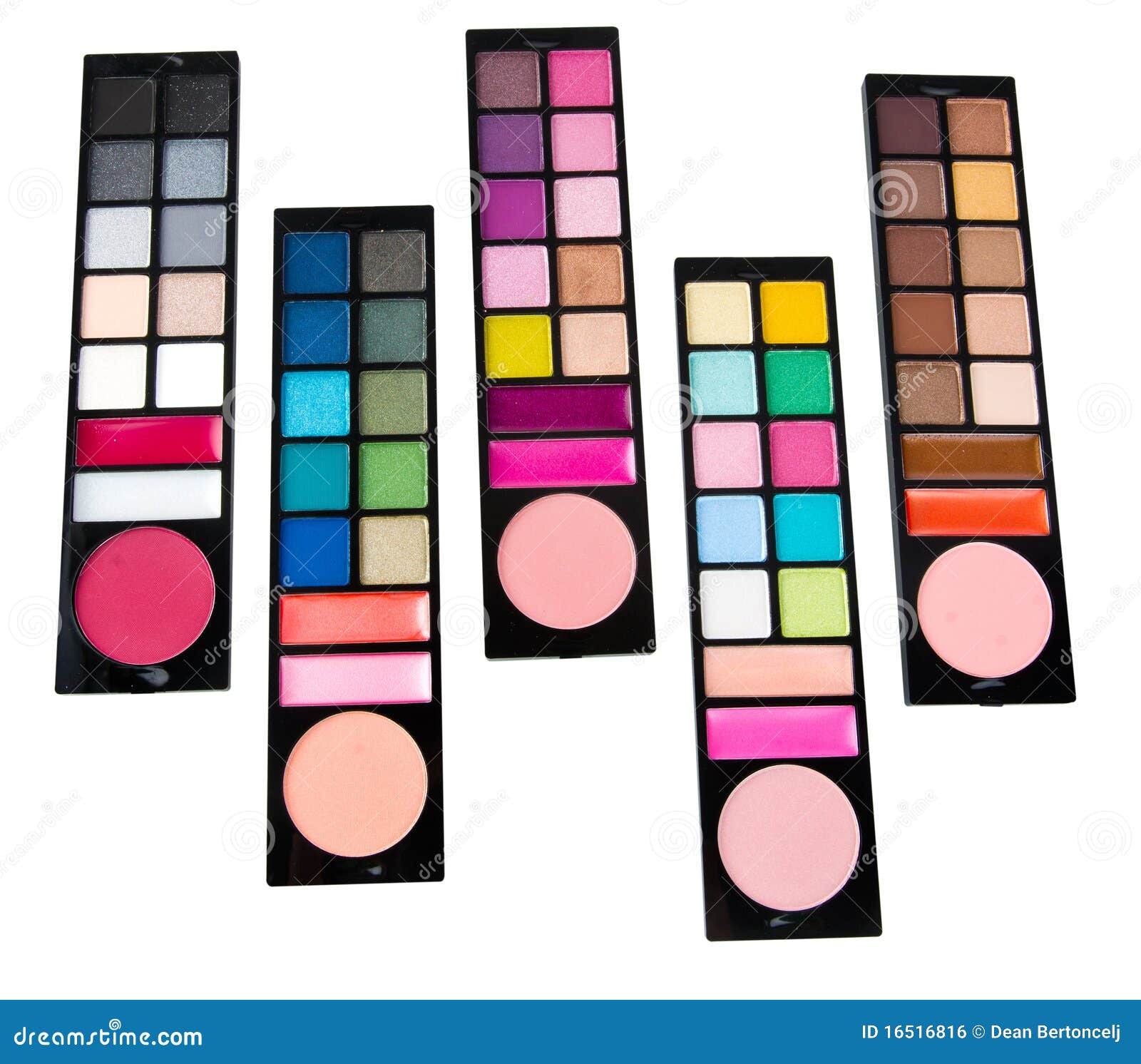 Collection of make up sets stock photo. Image of professional - 16516816