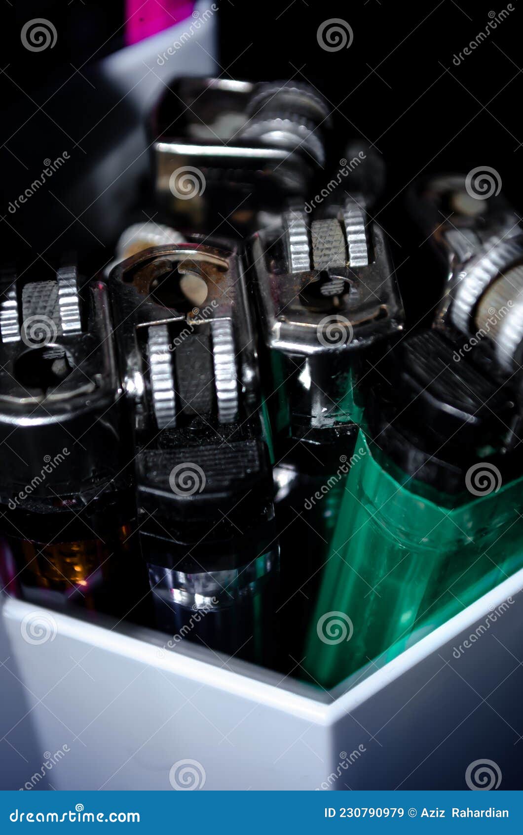 A Collection of Matches that are in Their Place Stock Image - Image of ...