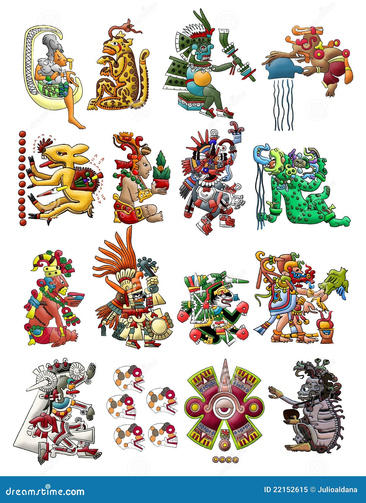 Tlaloc Mayan Aztec Deity Of Water And Rain Illustration. Royalty-Free ... Tlaloc Mayan Aztec Deity Of Water And Rain Illustration. Royalty-Free ...