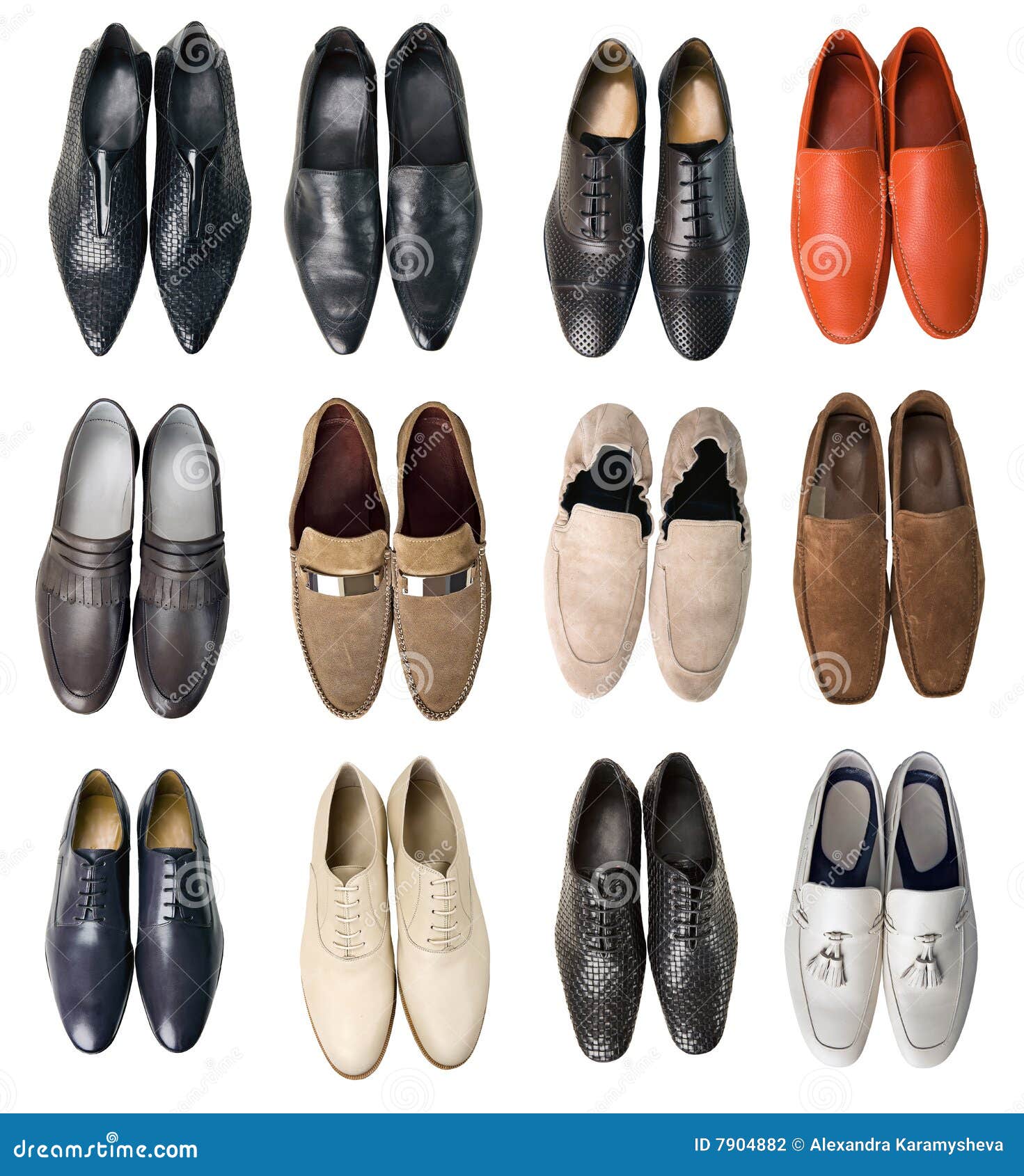 Collection of men shoes stock photo. Image of clothes - 7904882