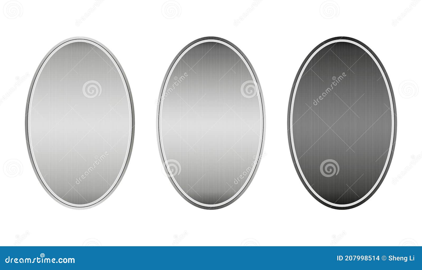 A Collection of Metal Tags stock vector. Illustration of currency ...