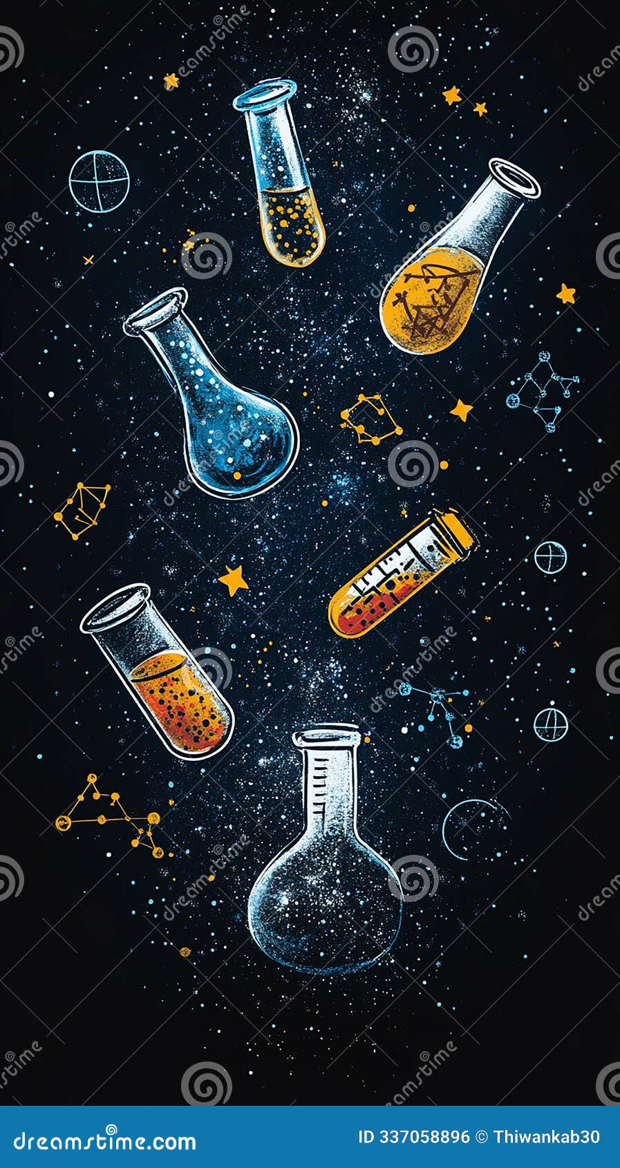 STEM Icons: Science, Technology, Engineering, and Math Symbols Stock ...