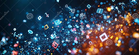 STEM Icons: Science, Technology, Engineering, and Math Symbols Stock ...