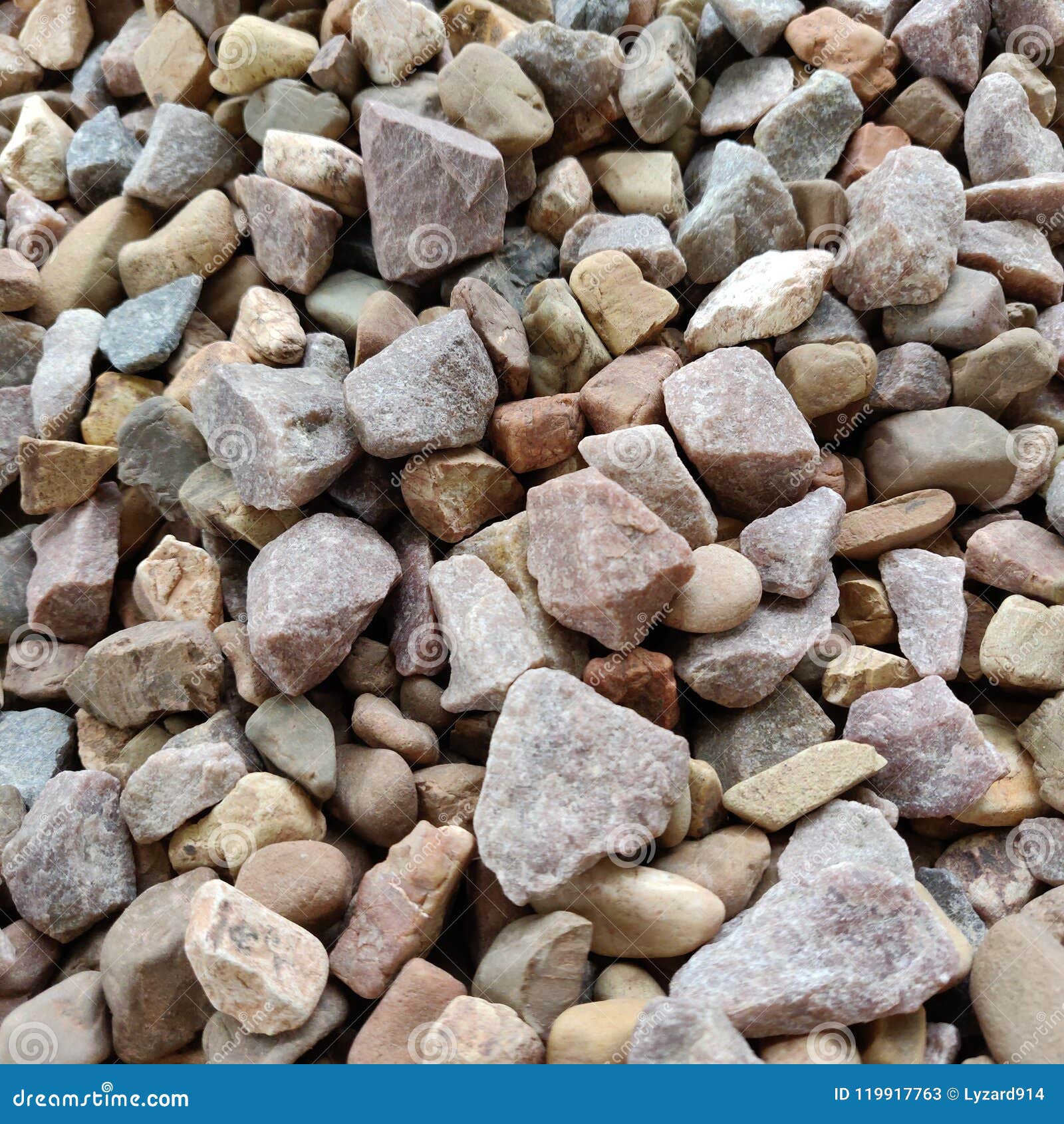 Mixed River Rock Texture stock image. Image of rocks - 119917763