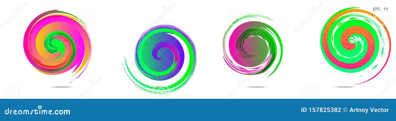 Vortex Vector Background. Templates for Logo Design, Leaflets or ...