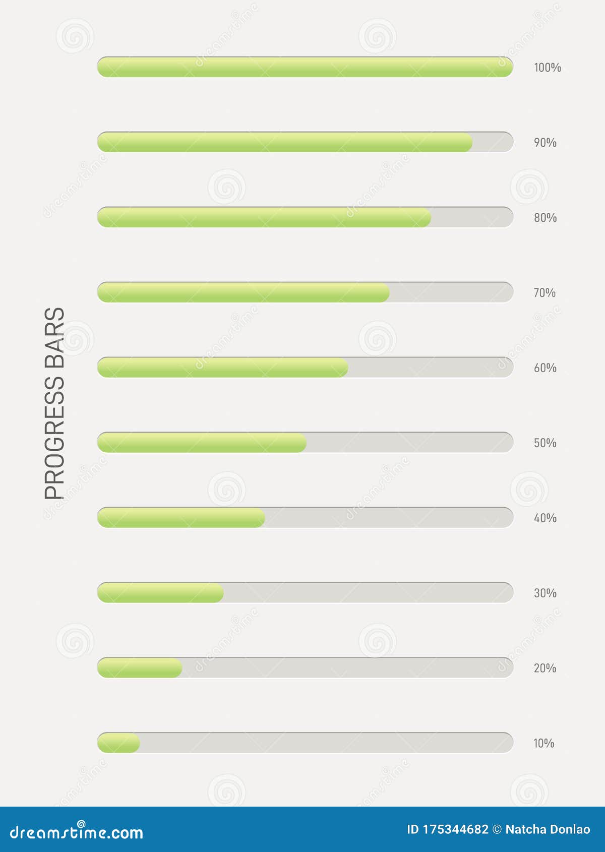 Collection of Modern Futuristic Progress Loading Bar and Buffering ...