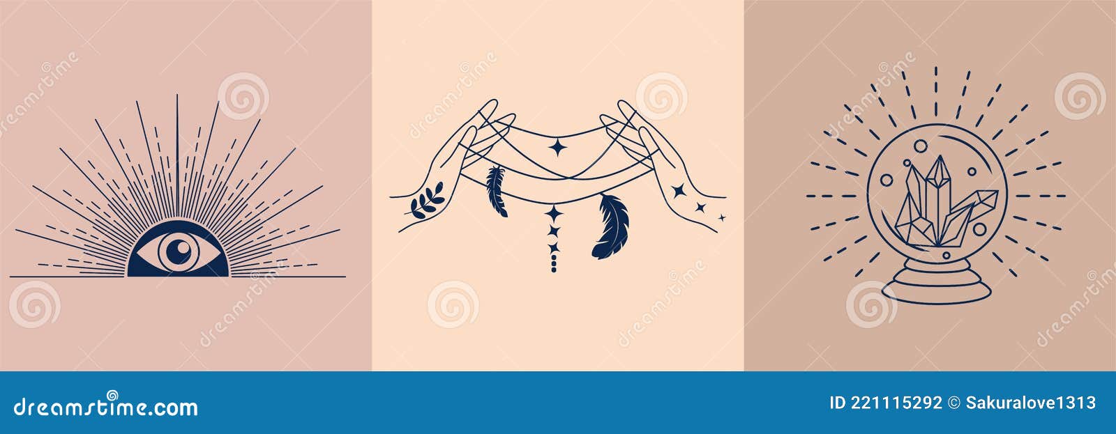 Collection of Mystical and Mysterious Objects, Skulls, Animals, Space ...