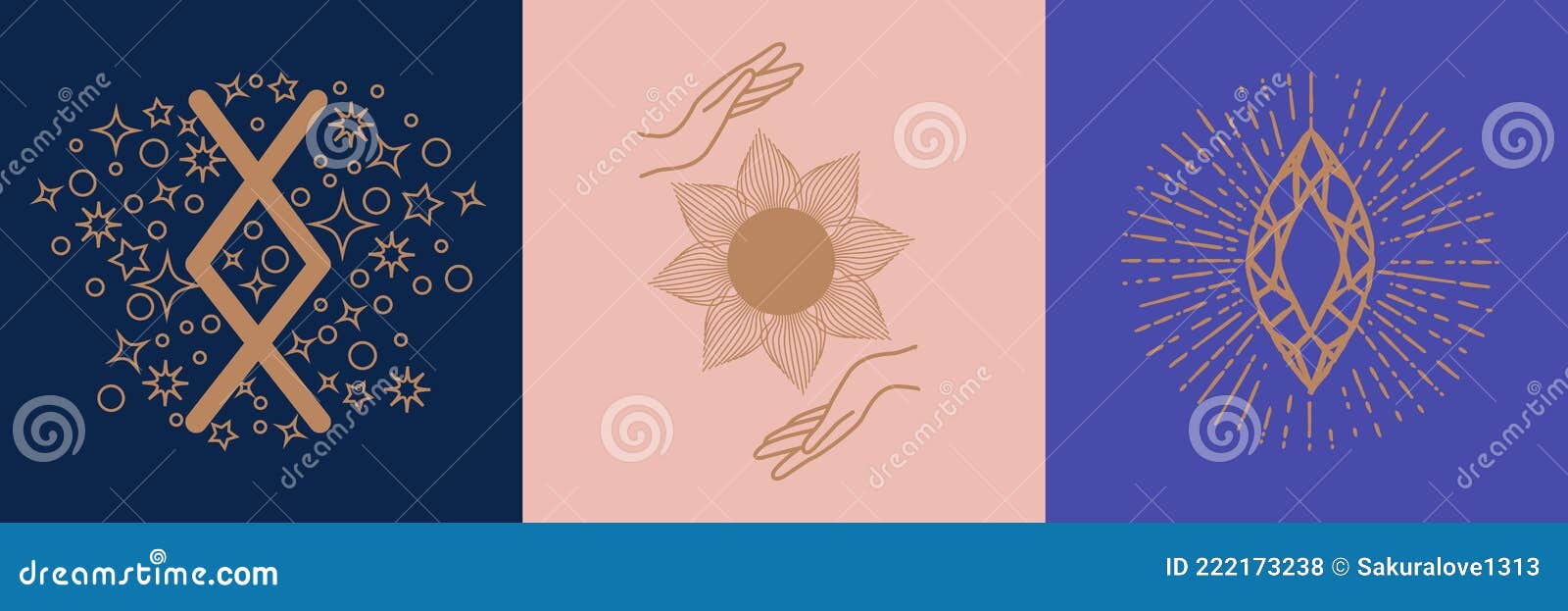 Collection of Mystical and Mysterious Objects, Skulls, Animals, Space ...