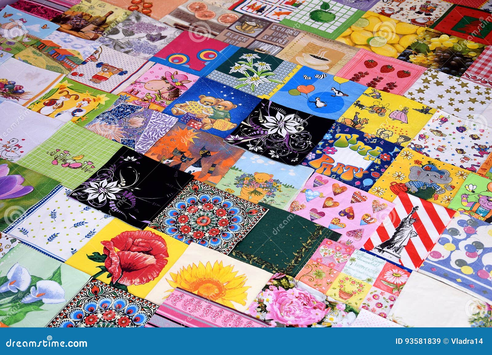 Collection napkins editorial stock image. Image of collector - 93581839