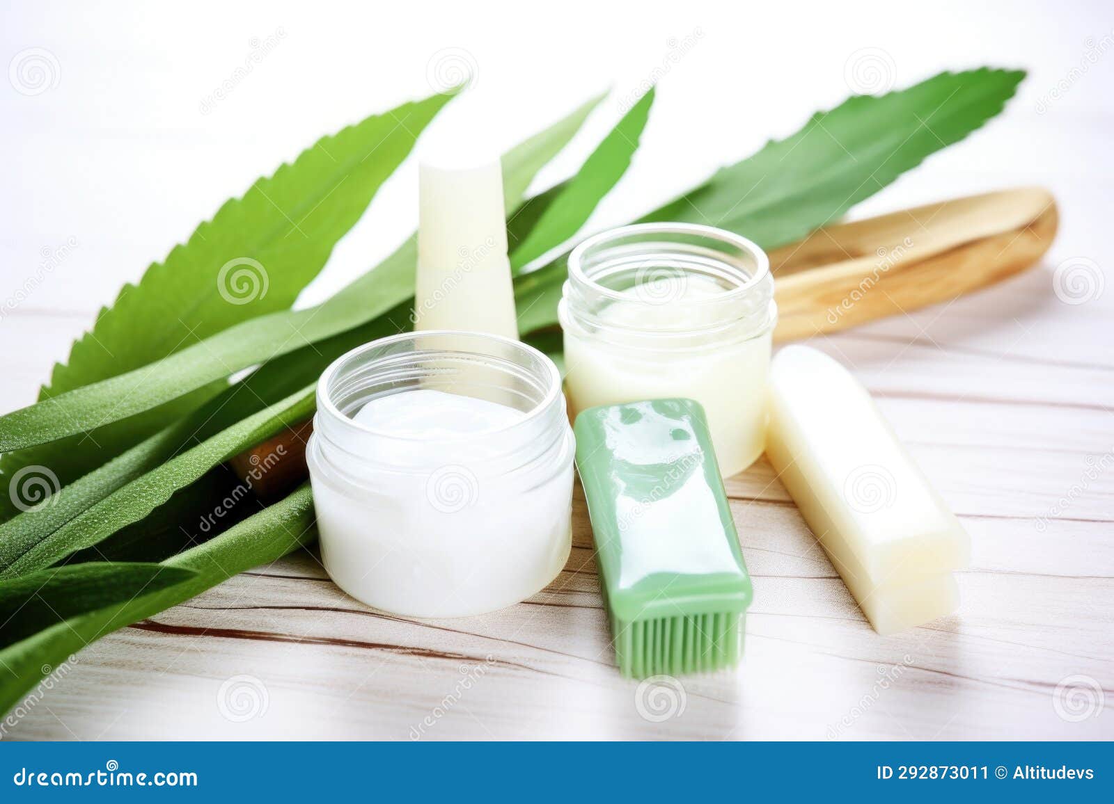 A Collection of Natural Toothpaste Varieties Stock Image - Image of ...