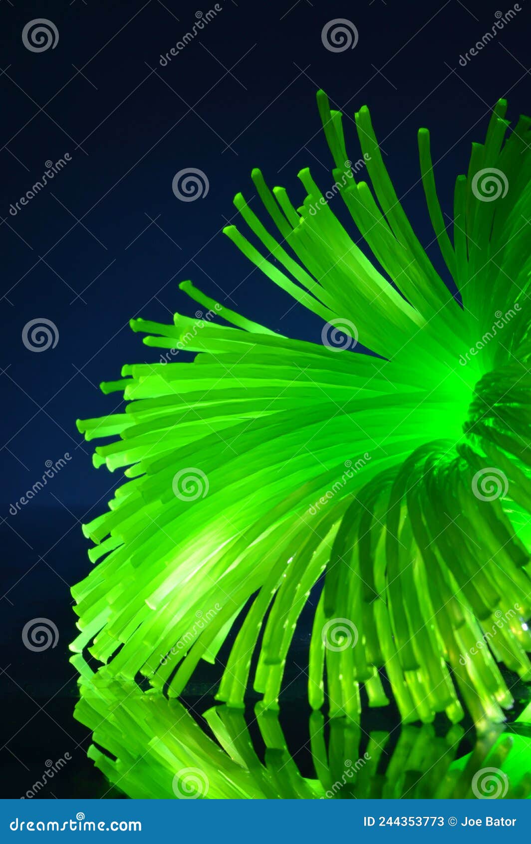 Illuminated Strands of Neon String Stock Image - Image of radiant ...