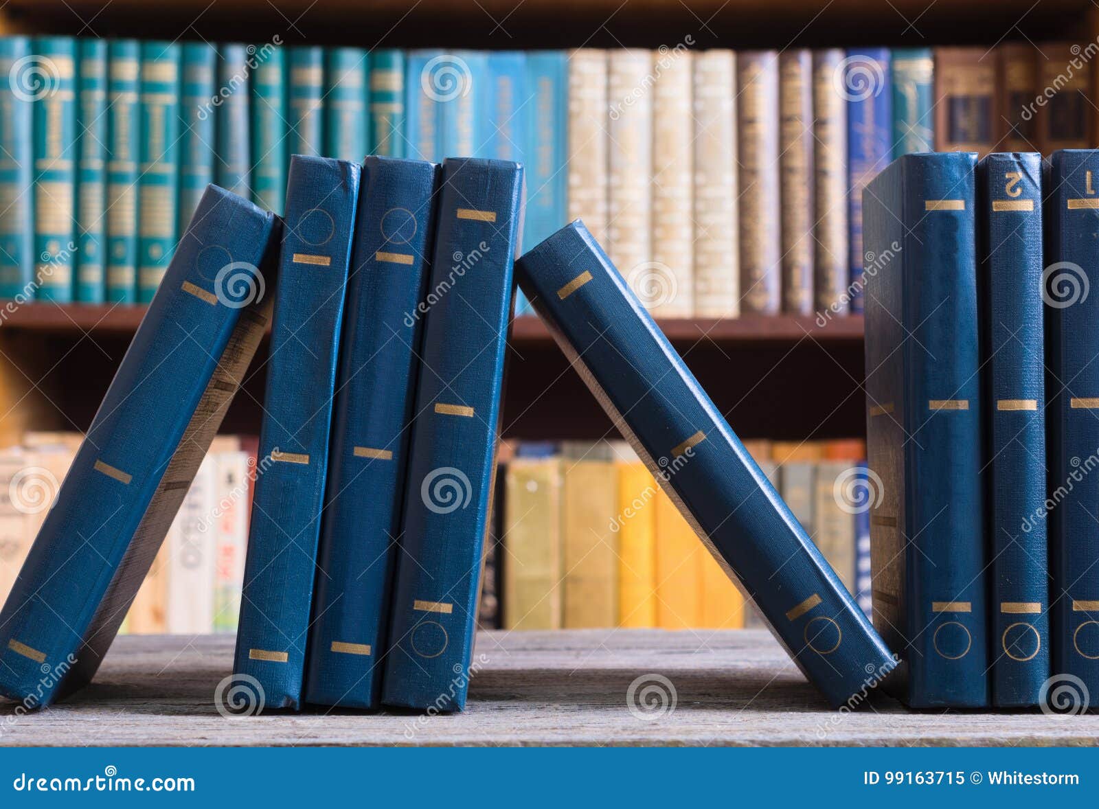 Collection of old books stock image. Image of bookshelf - 99163715