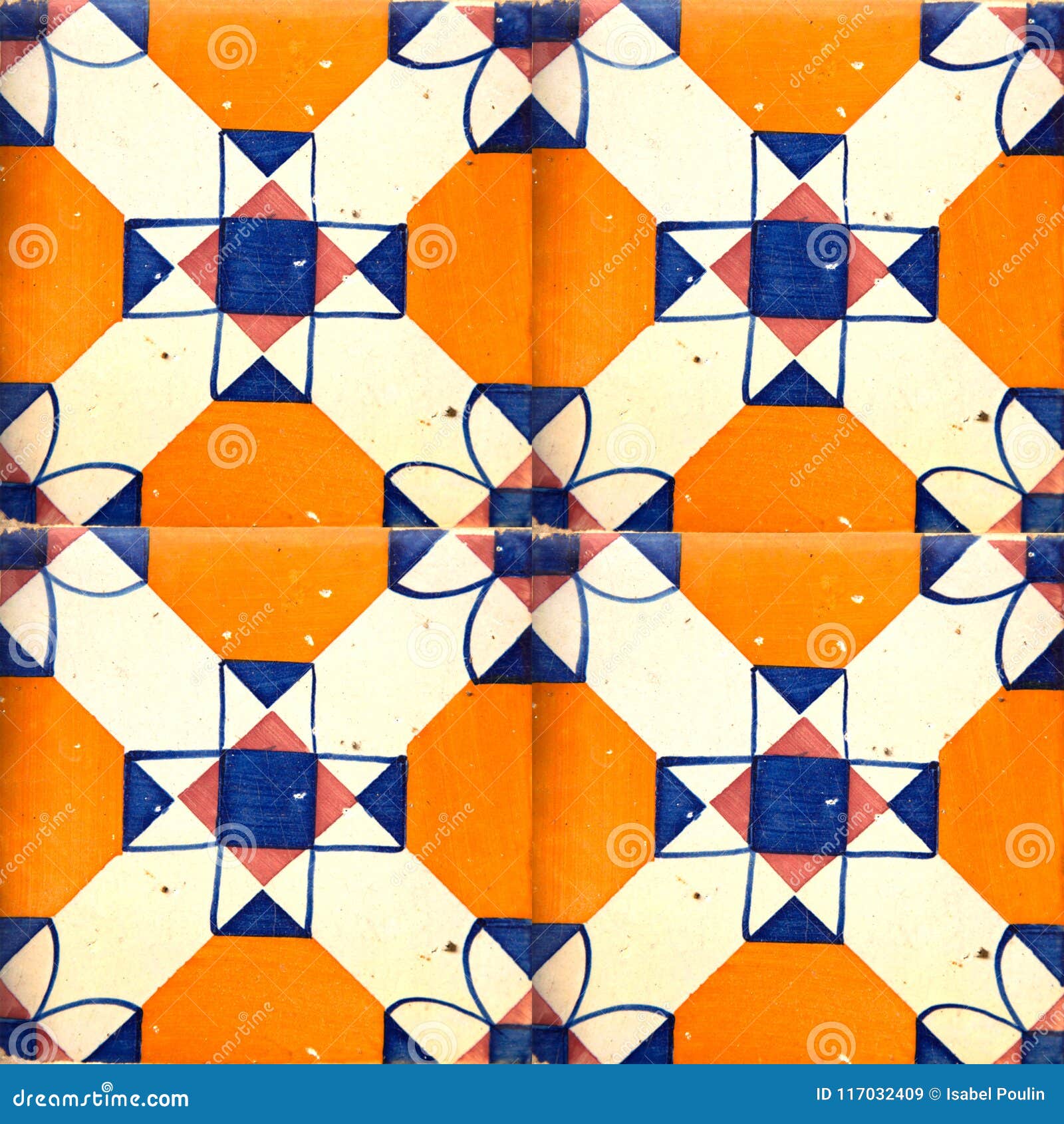 Collection of Orange Patterns Tiles Stock Image - Image of arabic ...