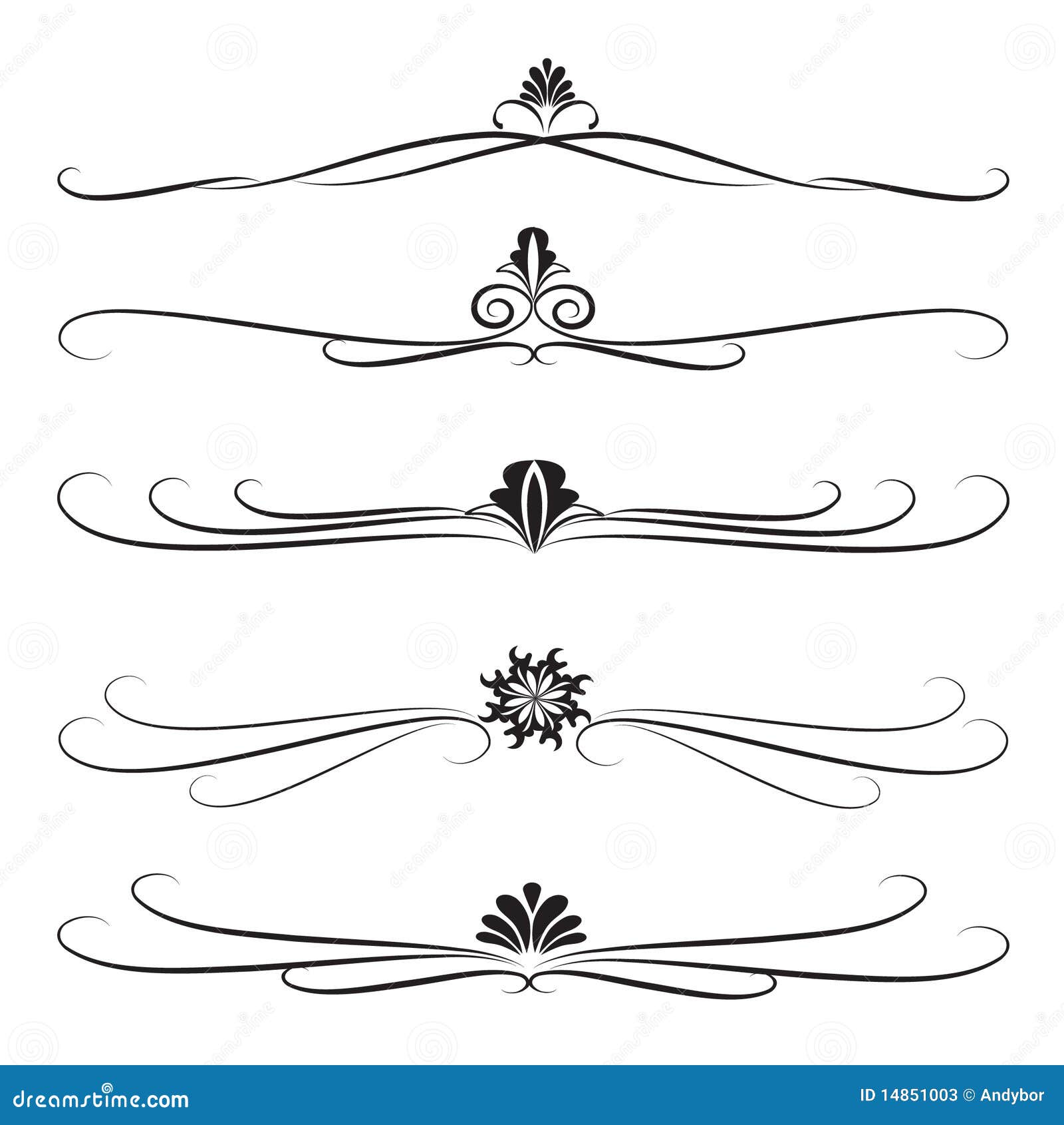 Collection Of Ornate Decoration Dividers Stock Photos - Image: 14851003 Collection Of Ornate Decoration Dividers Stock Photos - Image: 14851003