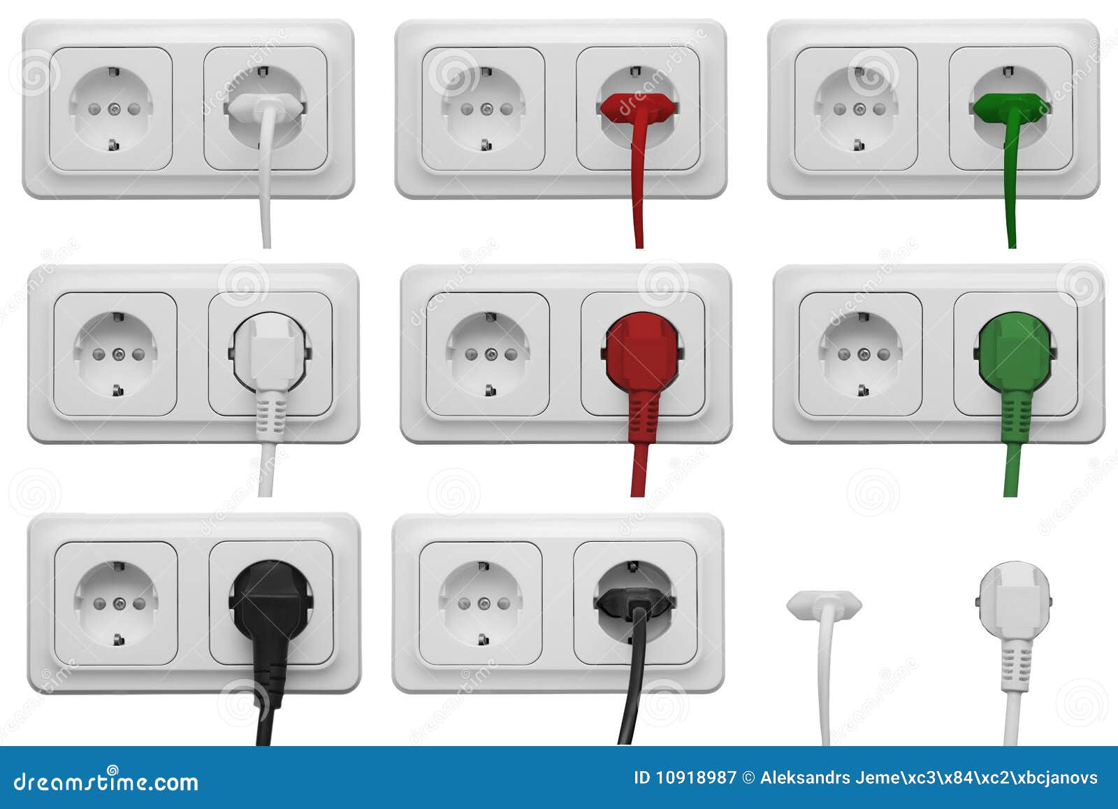 Collection of Outlets stock image. Image of line, connection - 10918987