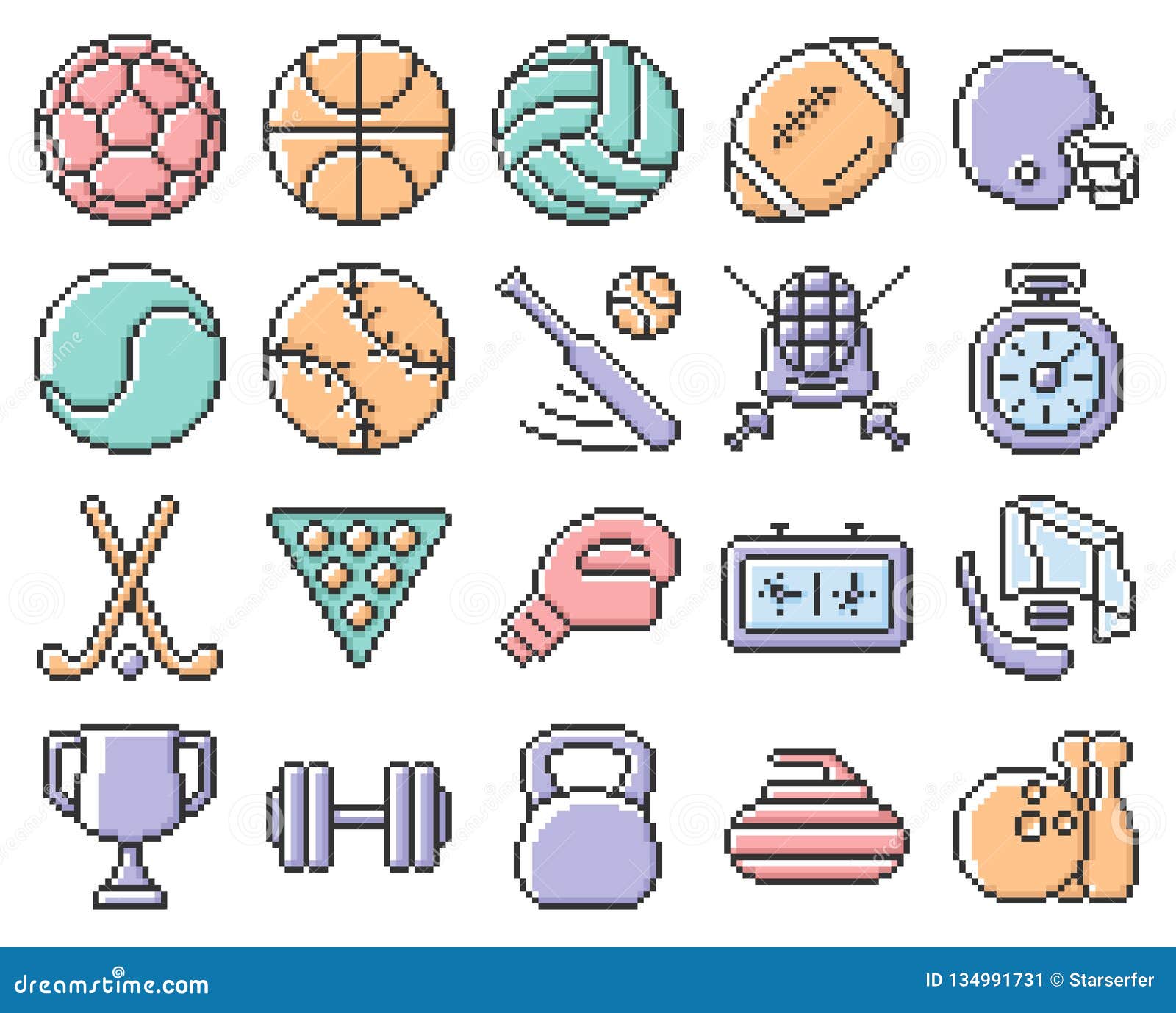 Pixel Art Red Sport Motorcycle Illustration, Side Profile, White ...