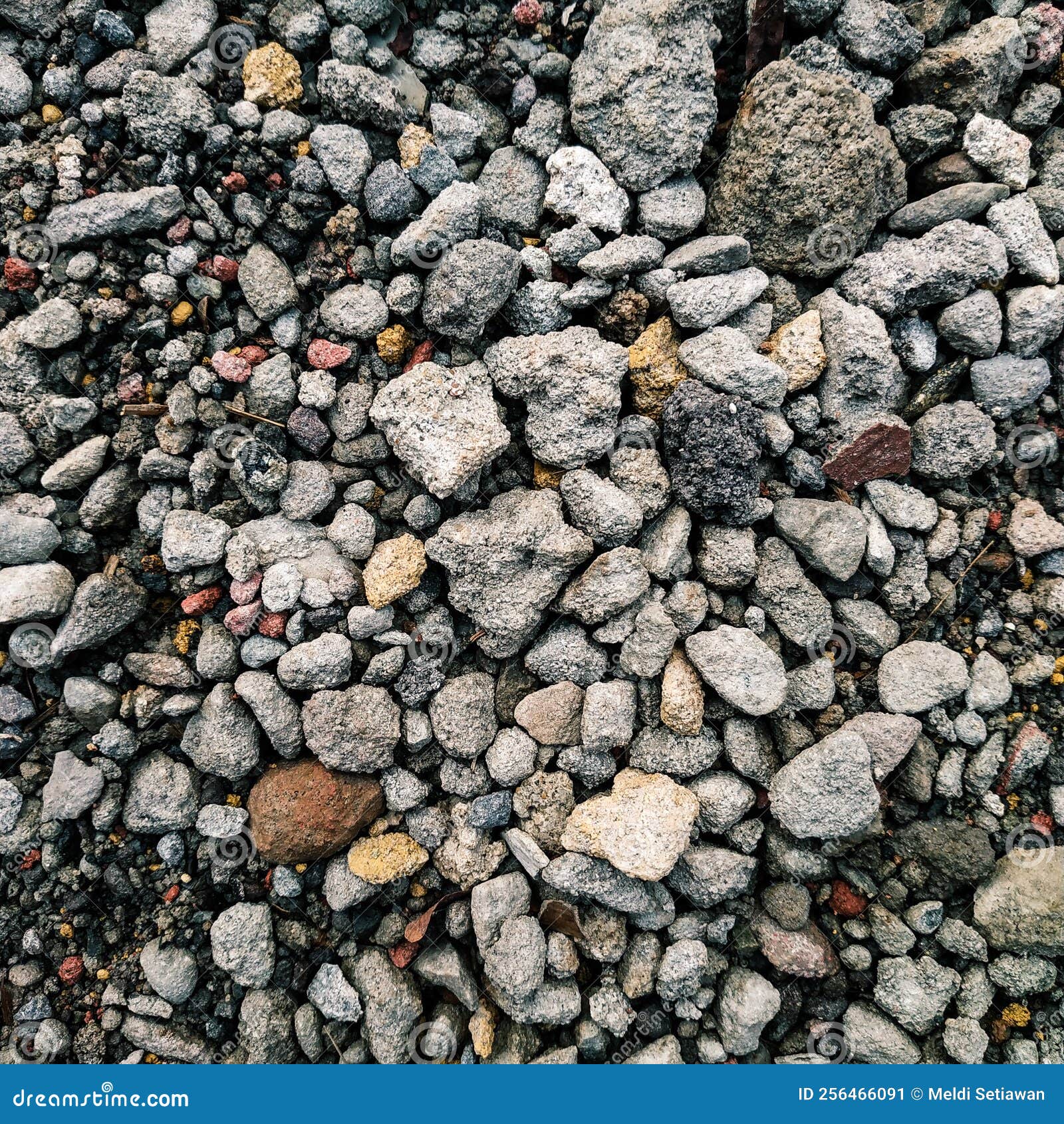 A Collection of Pebbles Neatly Arranged by Nature Stock Image - Image ...