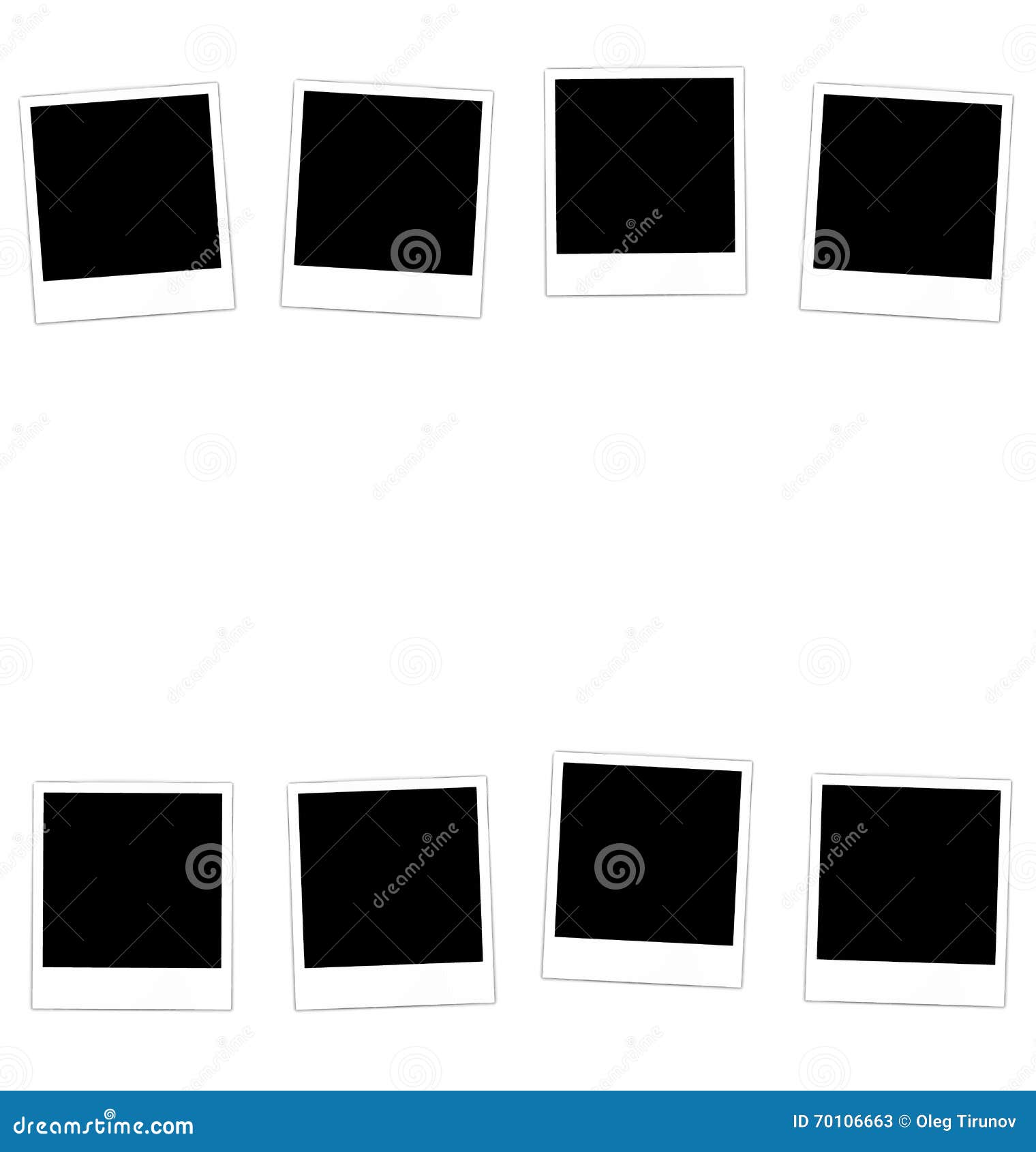 Collection photo frame stock vector. Illustration of album - 70106663